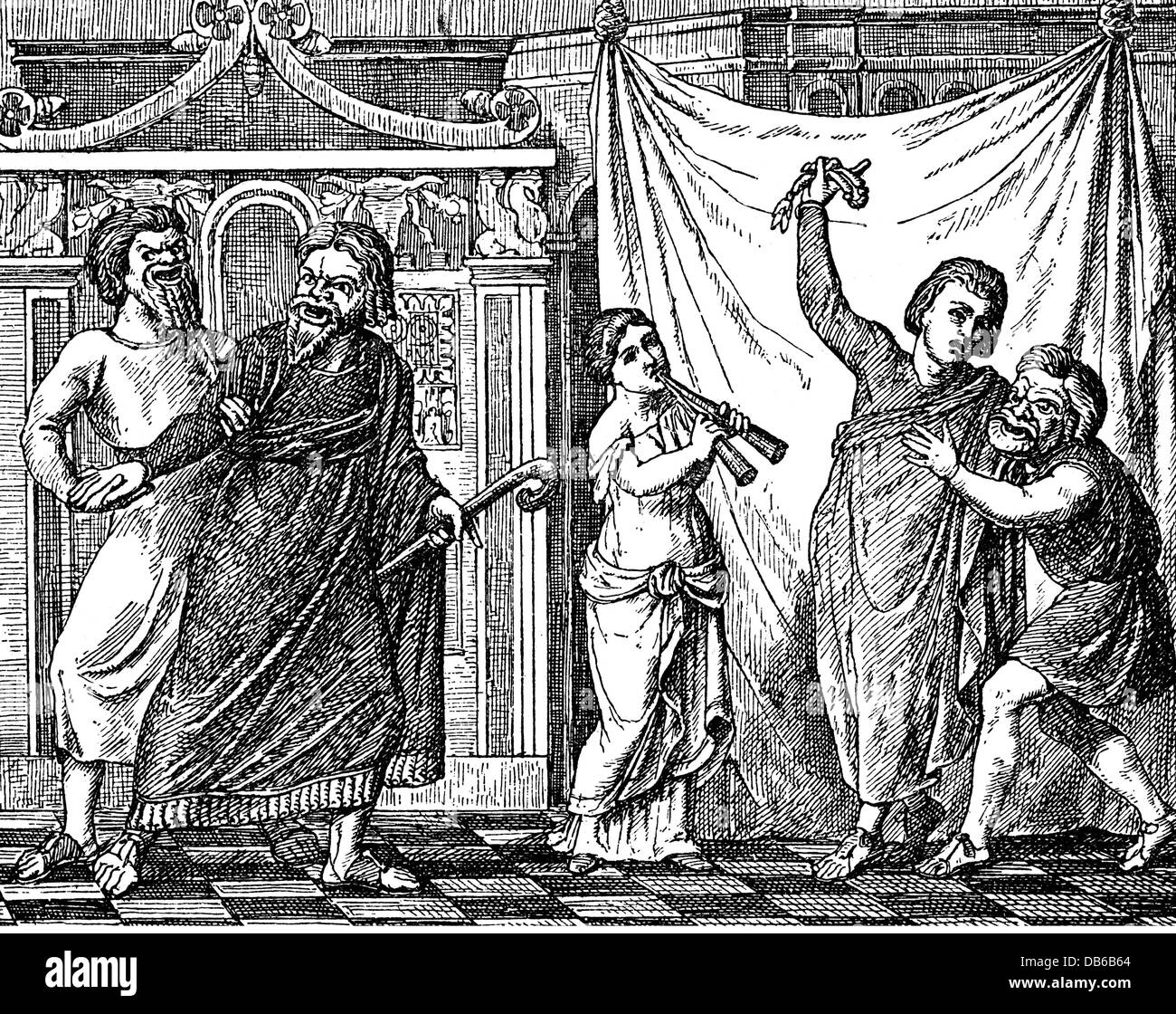 Roman empire illustration Black and White Stock Photos & Images - Alamy