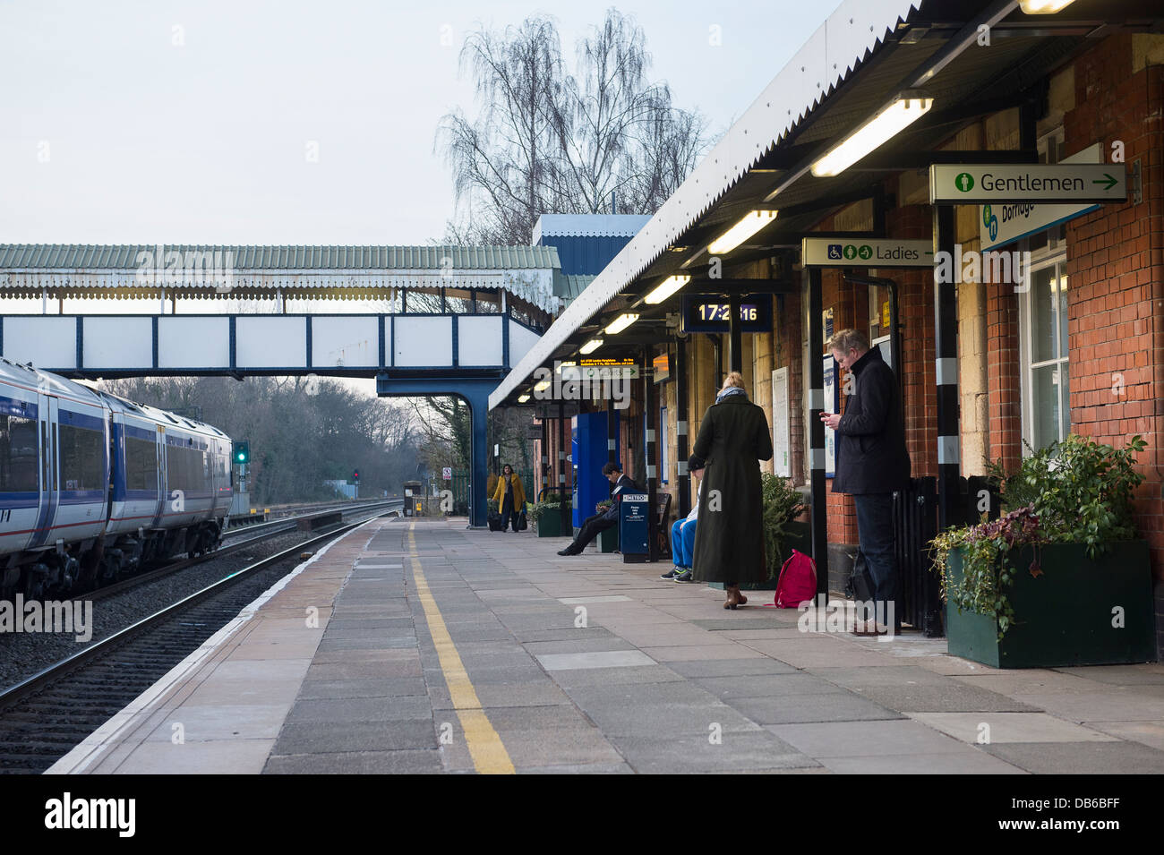 Dorridge Railway Station in the West Midlands, England Stock Photo - Alamy
