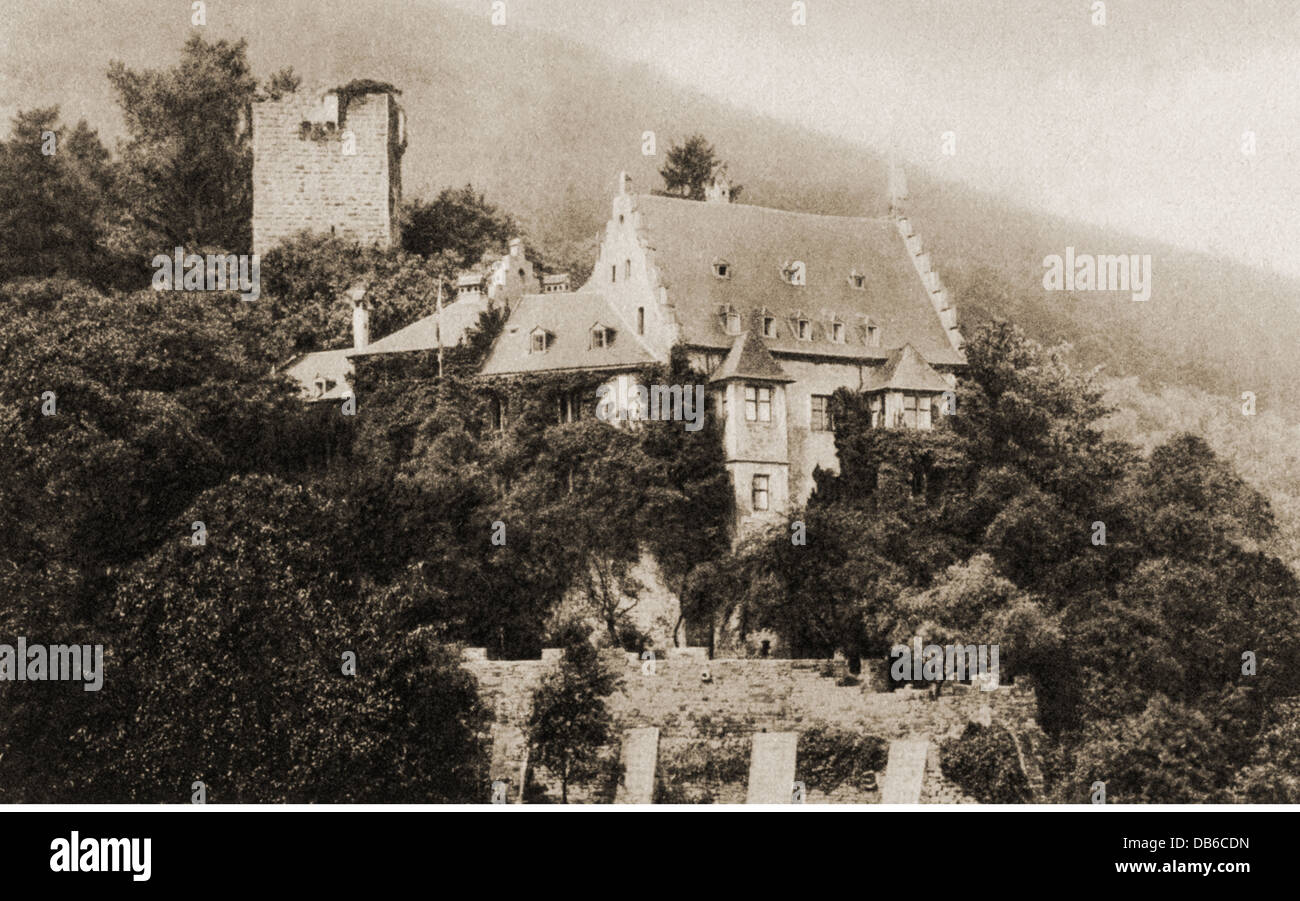 geography / travel, Germany, Miltenberg, castles, Mildenburg, exterior ...