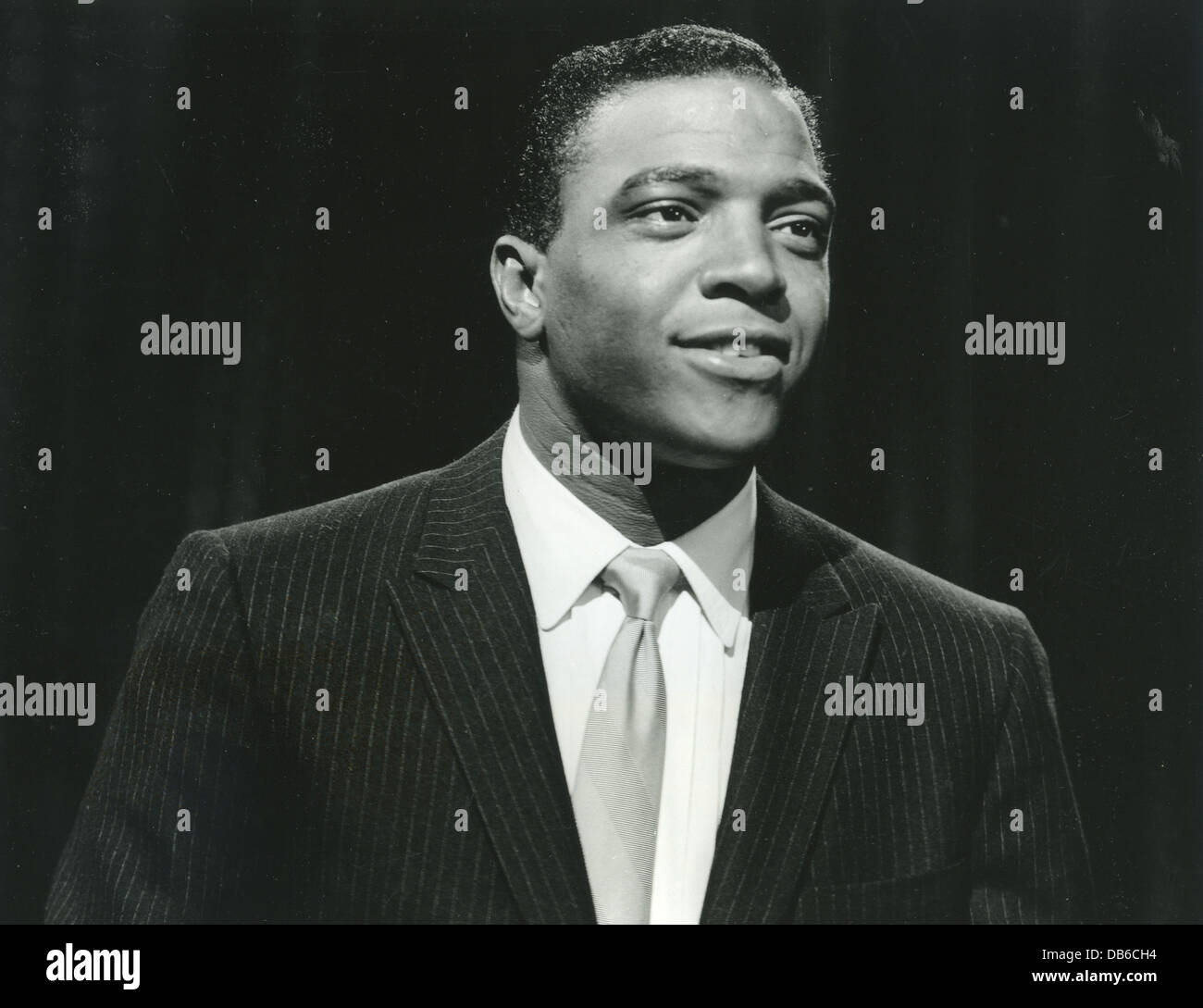 CLYDE McPHATTER (1932-1972) American R&B singer about 1965 Stock Photo ...