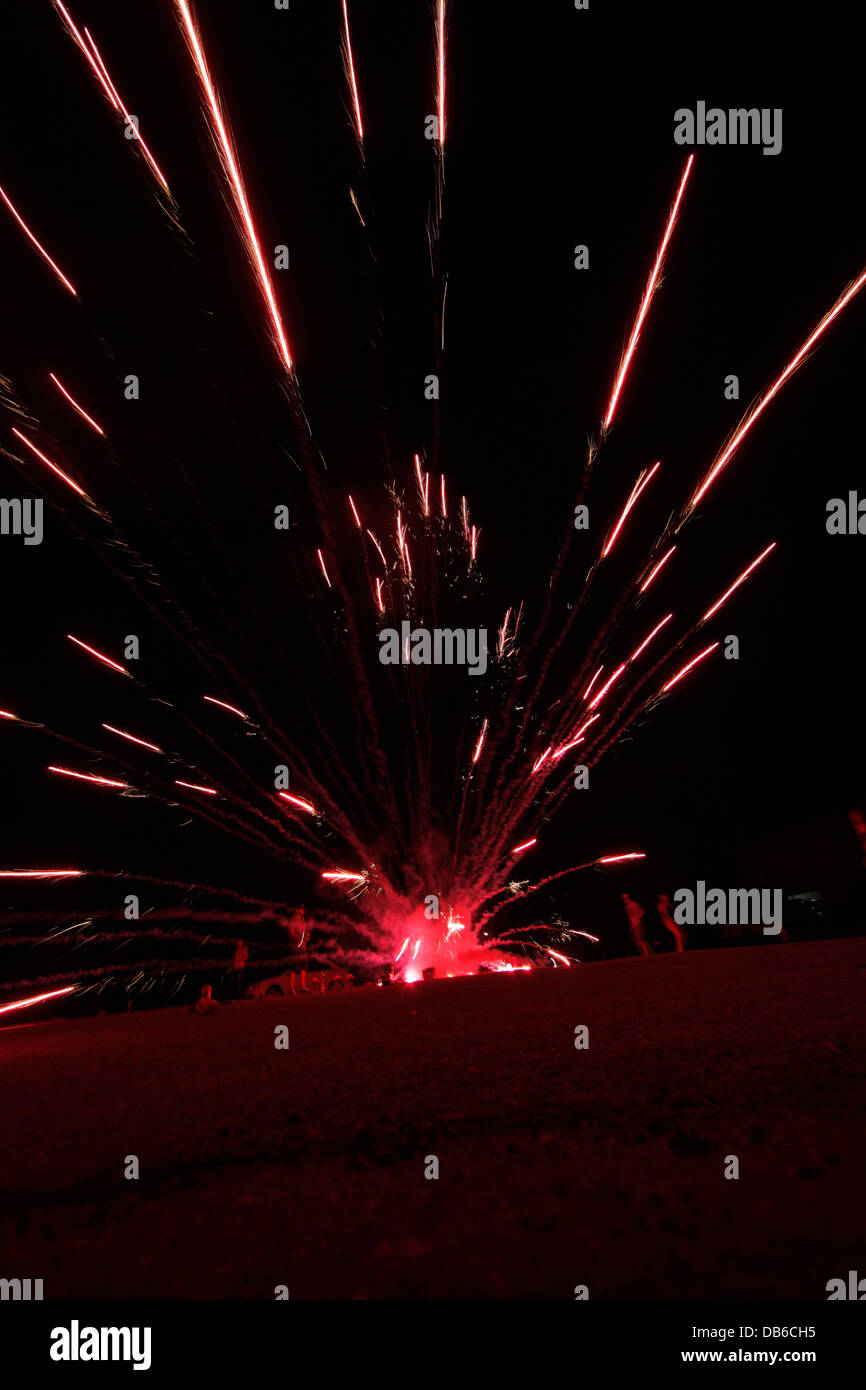 Ground fireworks hi-res stock photography and images - Alamy