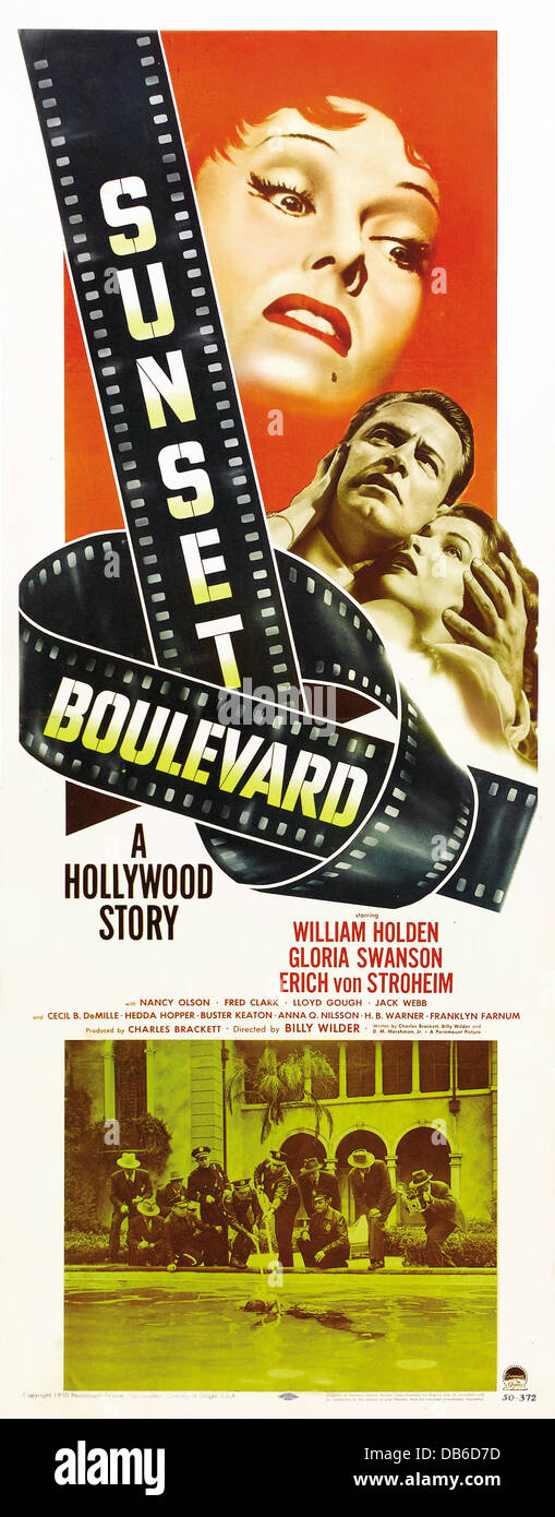 Sunset Boulevard Movie Poster