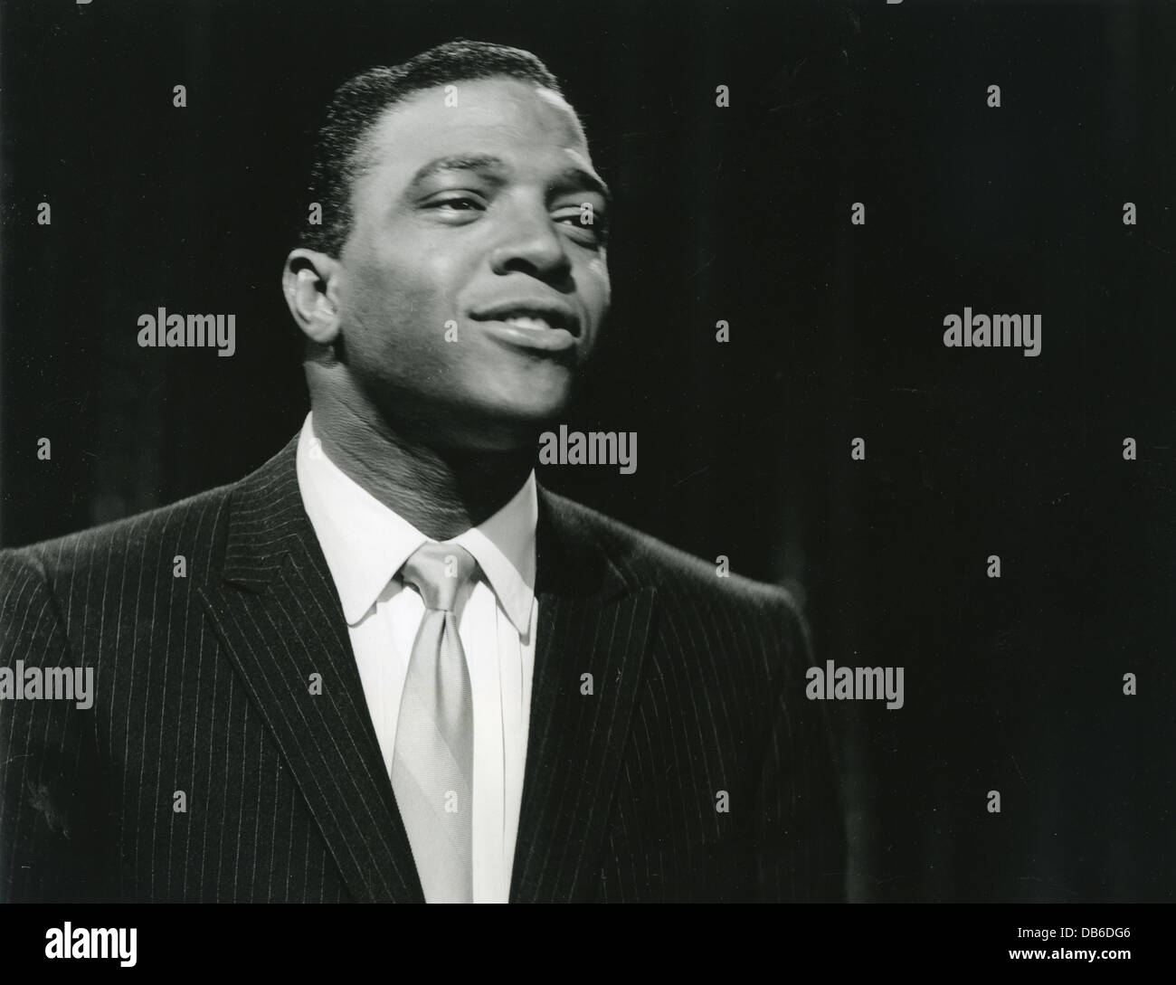CLYDE McPHATTER (1932-1972) American R&B singer about 1965 Stock Photo ...