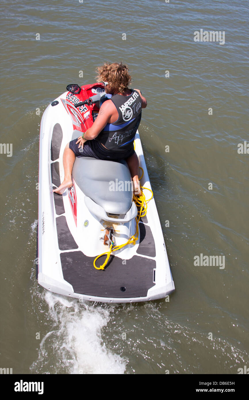 Jetski man hi-res stock photography and images - Alamy