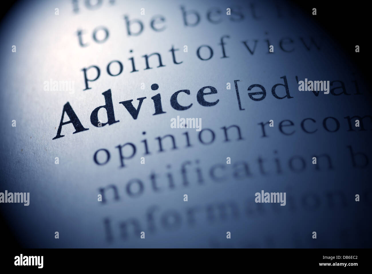 Fake advice or tip hi-res stock photography and images - Alamy