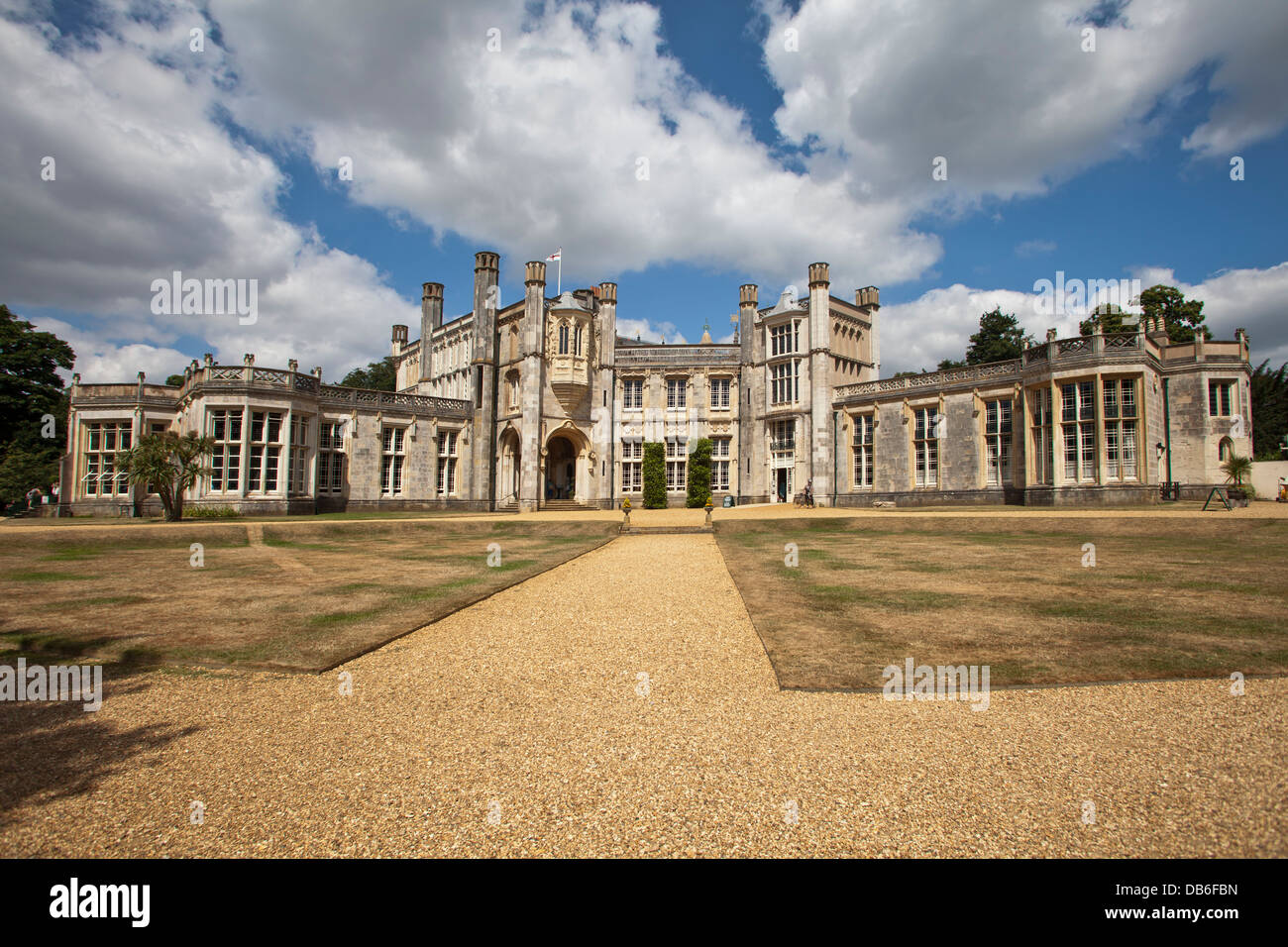 Highcliffe Castle Dorset UK19C Grade1 listed building overlooking ...