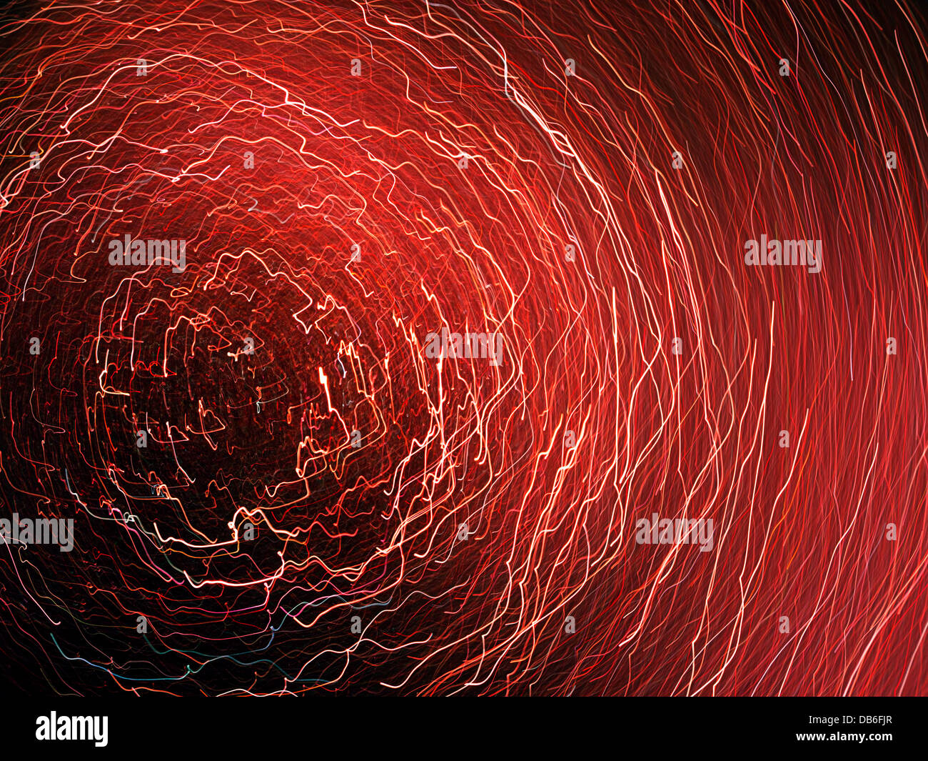 Flecks of light, swirl Stock Photo - Alamy