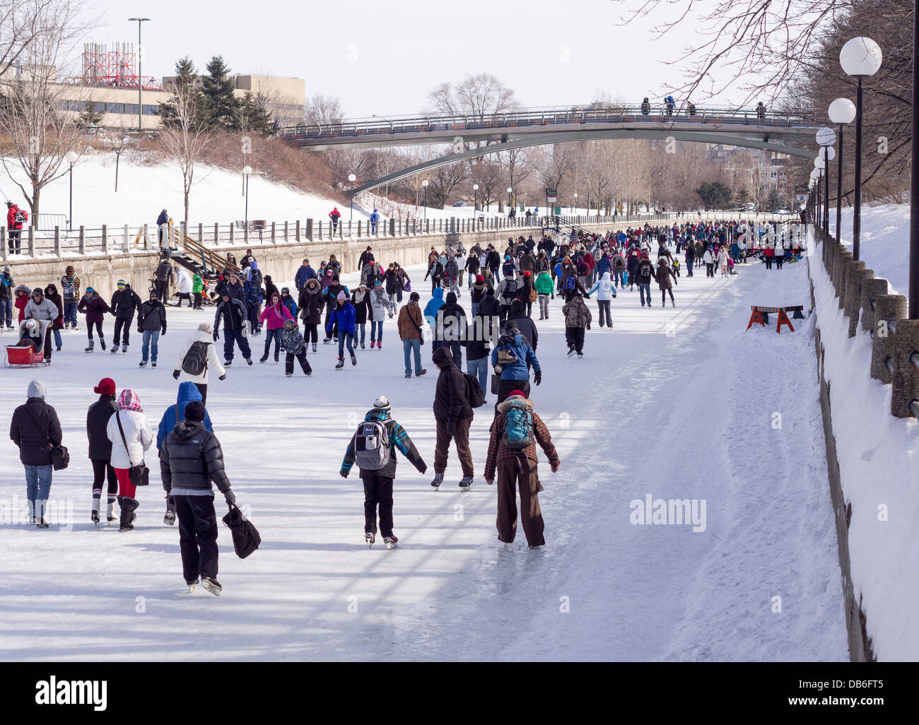 Ottawas winterlude festival hi-res stock photography and images - Alamy