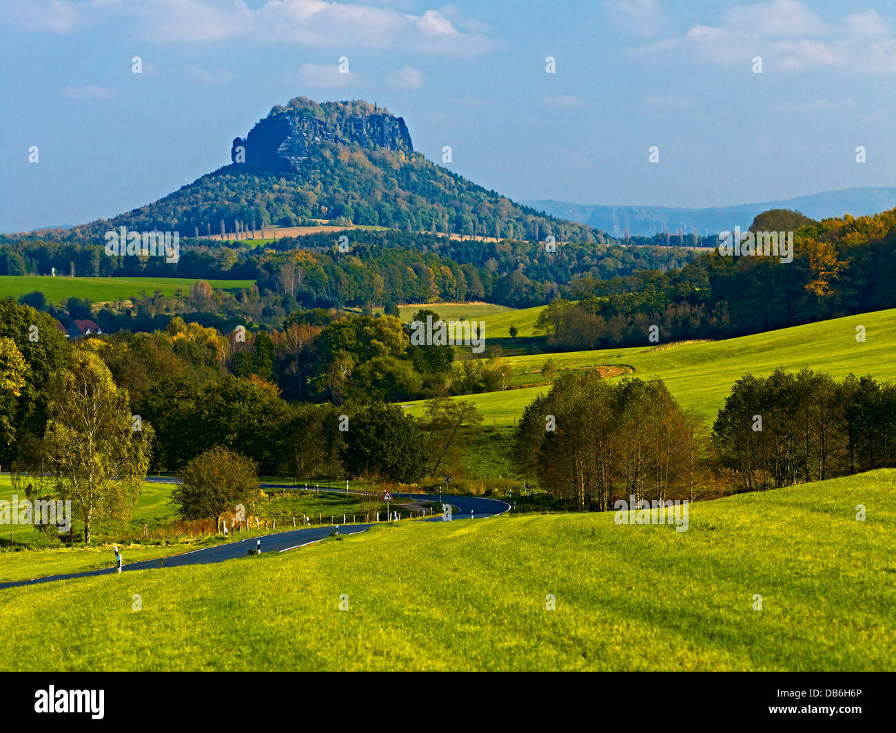 Lilienstein mountain hi-res stock photography and images - Alamy