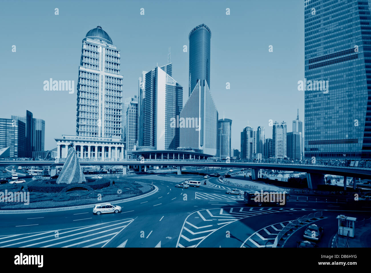 panorama of Shanghai, China Stock Photo - Alamy