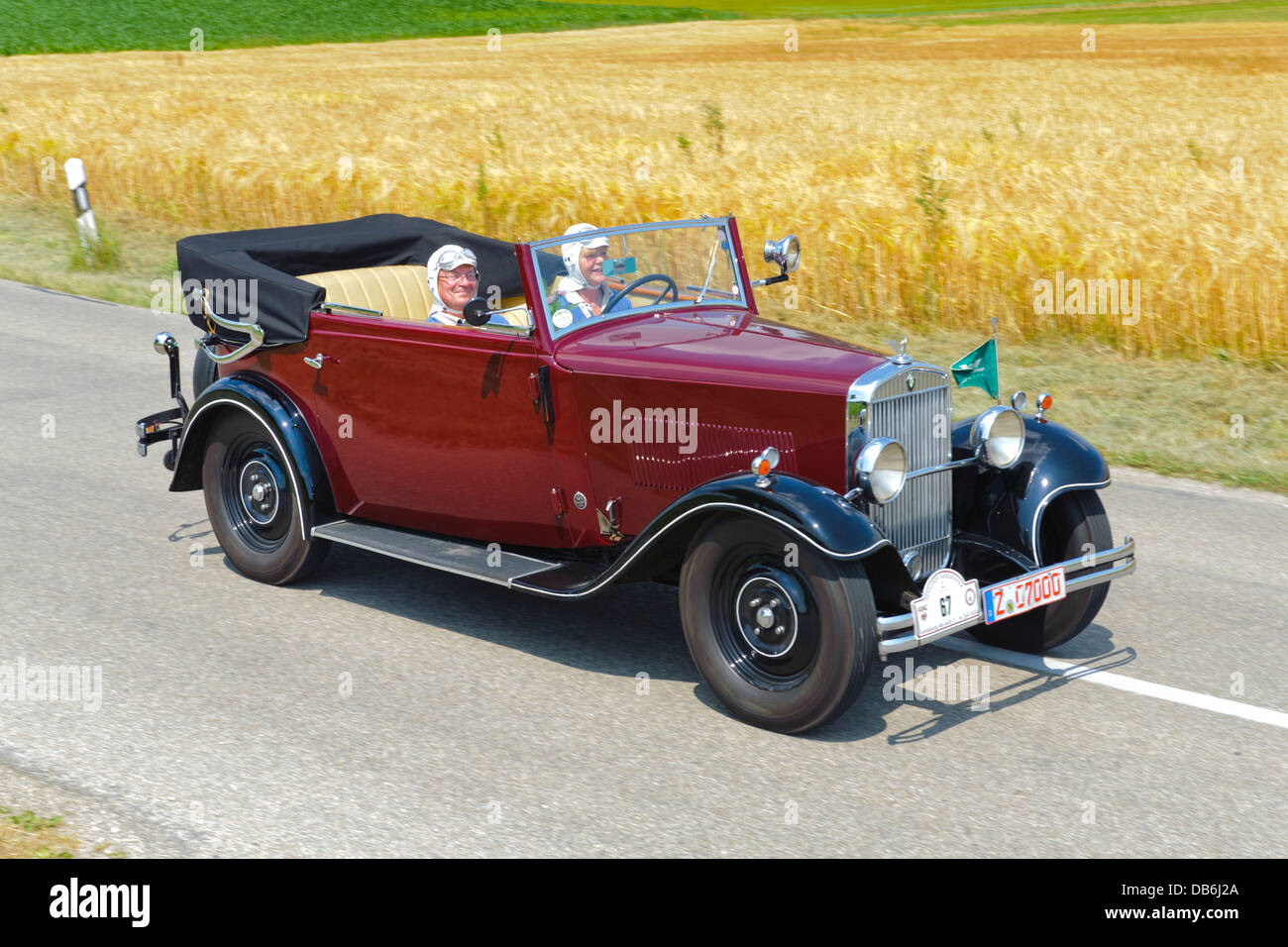 Wanderer W10 6-30 Cabriolet, built at year 1930, photo taken on July 13 ...