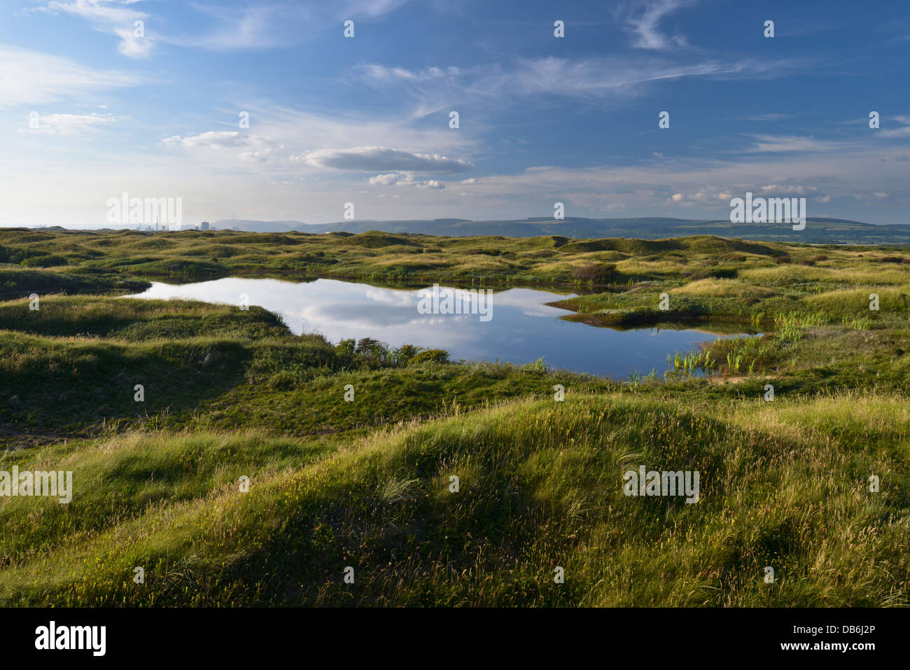 Kenfig pool wales hi-res stock photography and images - Alamy