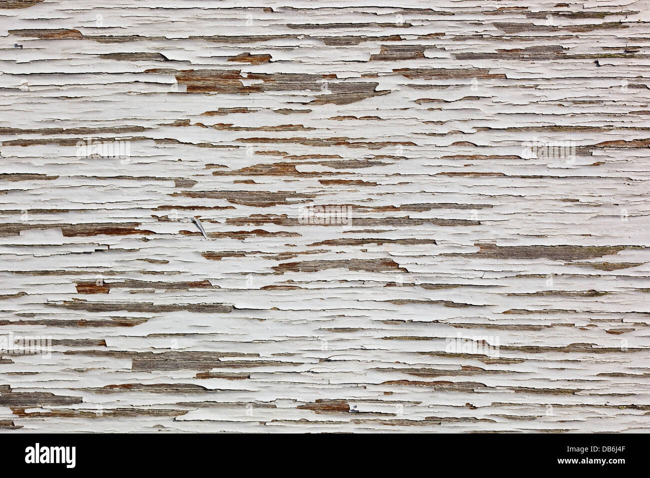 Natural background patterns and textures of weathered white paint on a ...