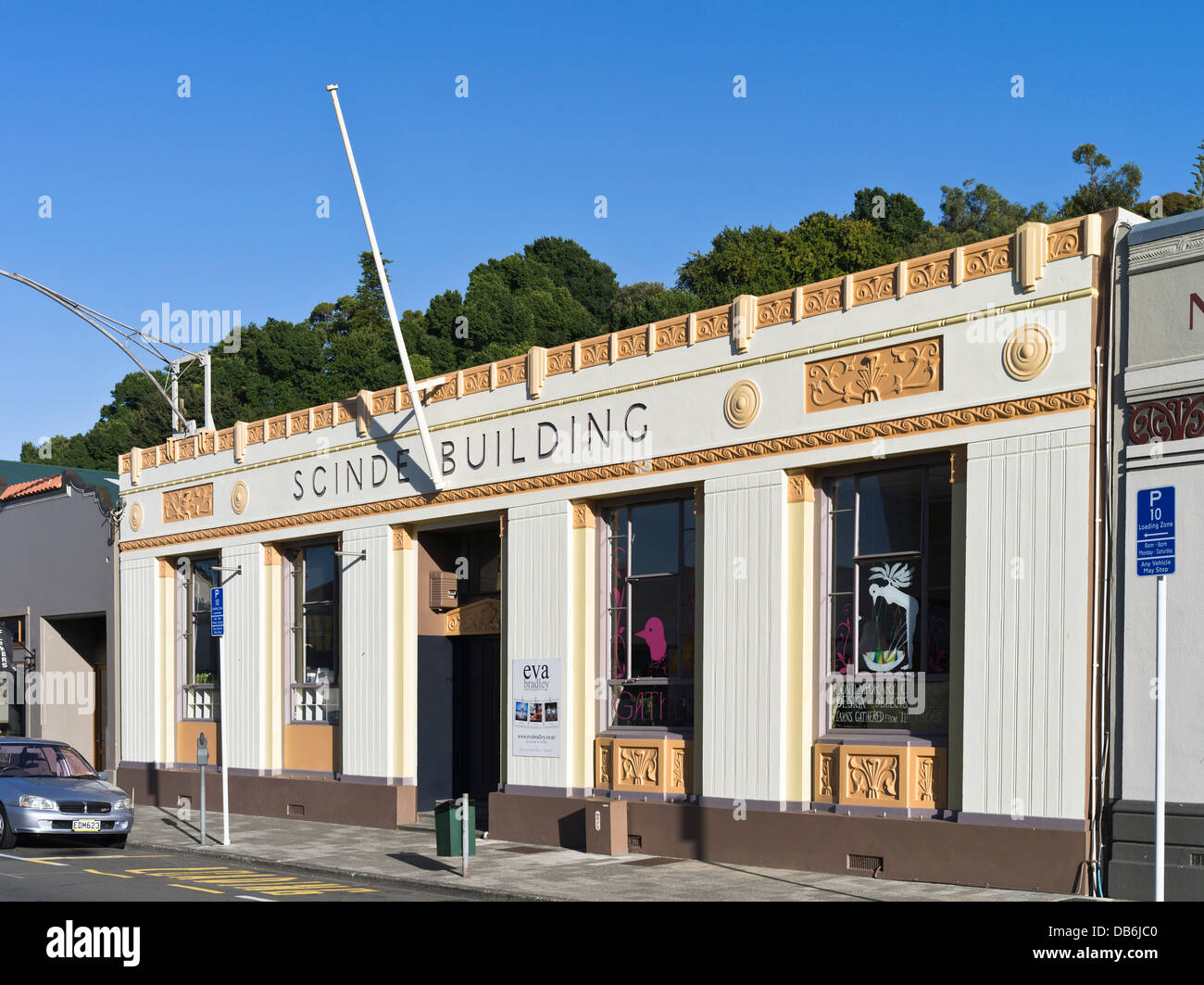 dh NAPIER NEW ZEALAND Art Deco style Scinde building Stock Photo - Alamy