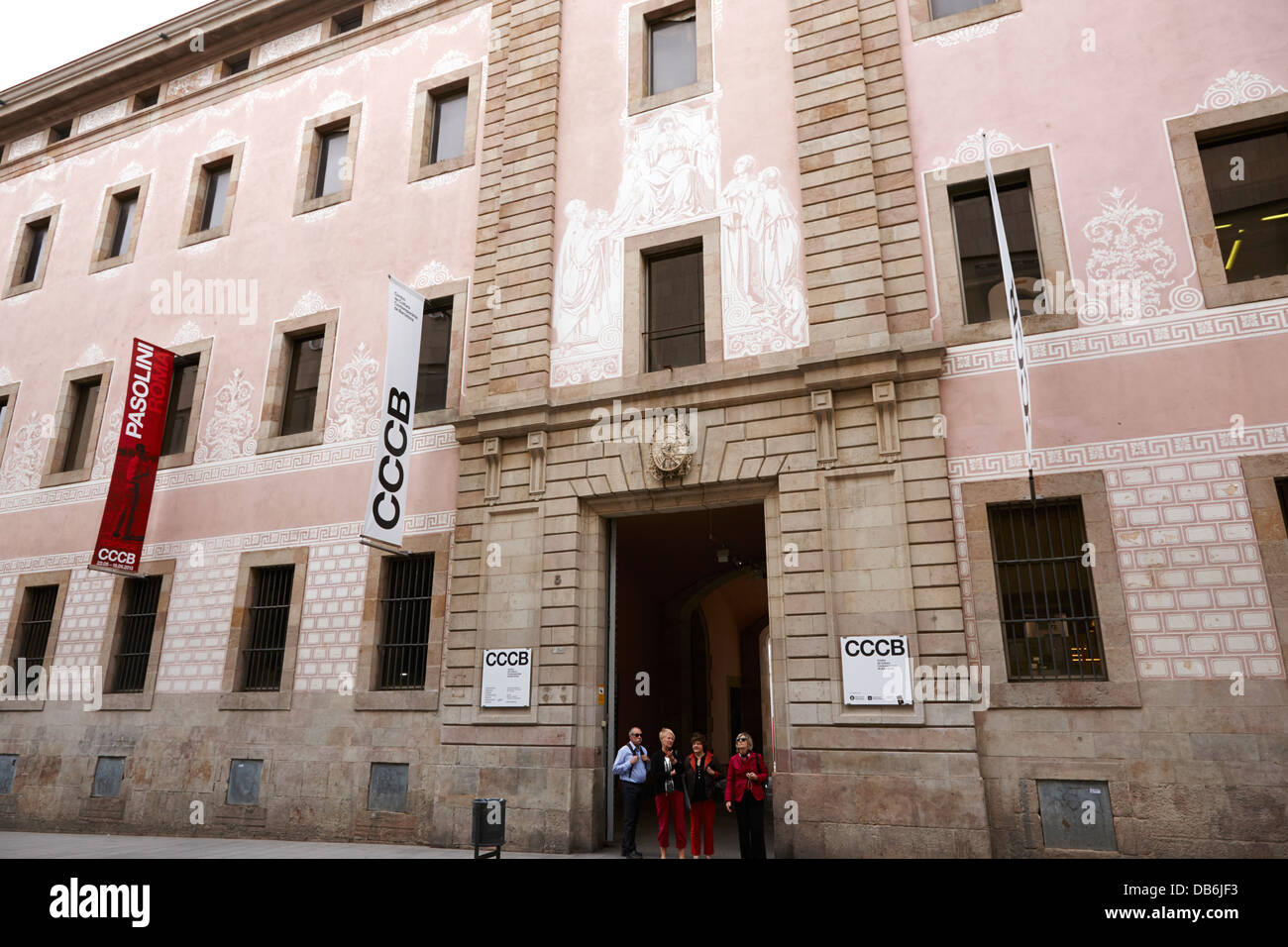 Barcelona culture center hi-res stock photography and images - Alamy