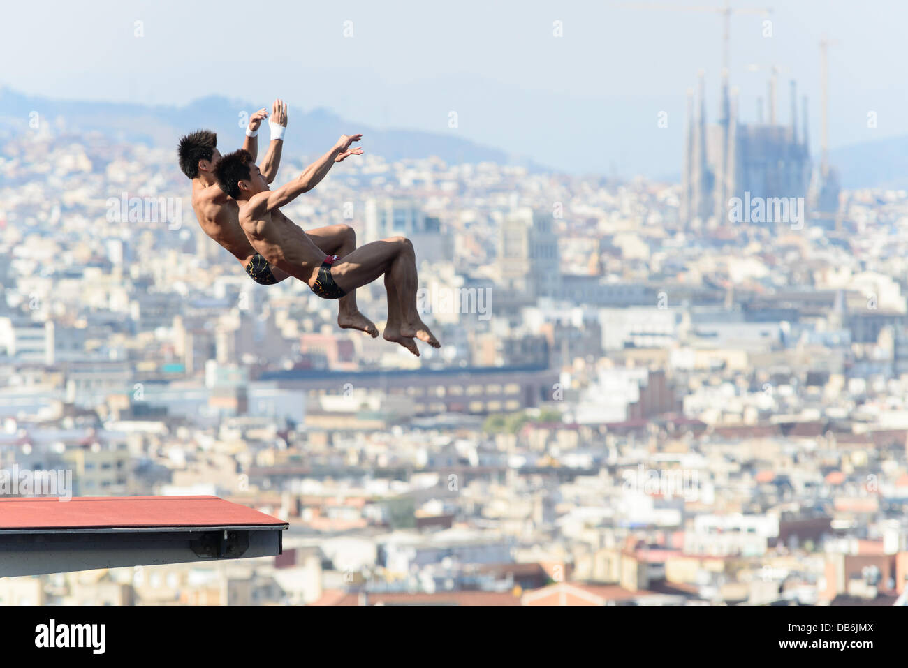 Diver in competition hi-res stock photography and images - Alamy