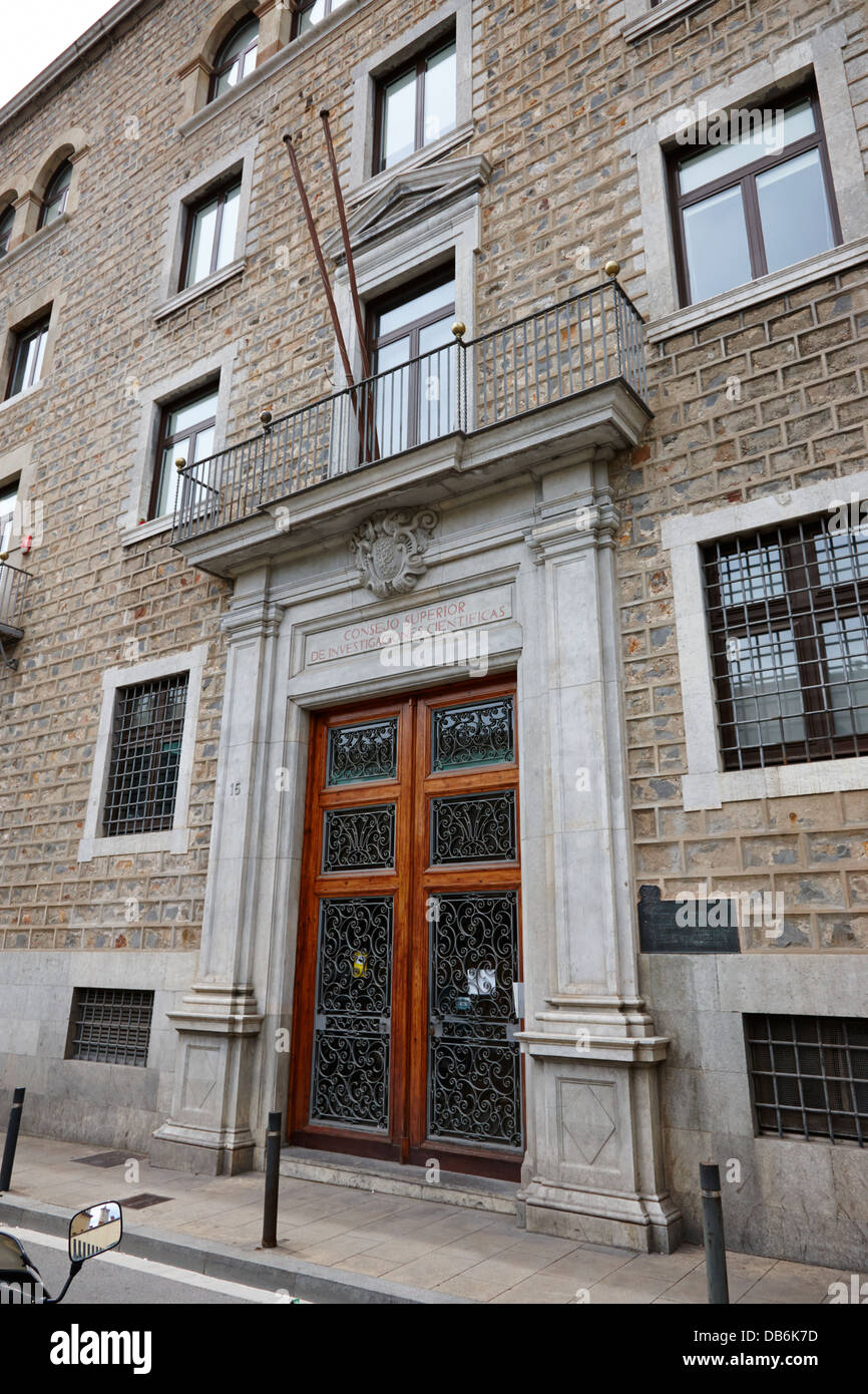 Csic building hi-res stock photography and images - Alamy