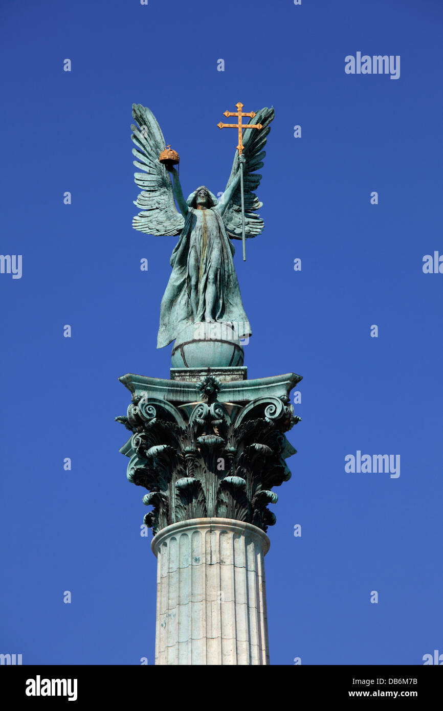 Millennium monument with statues hi-res stock photography and images ...