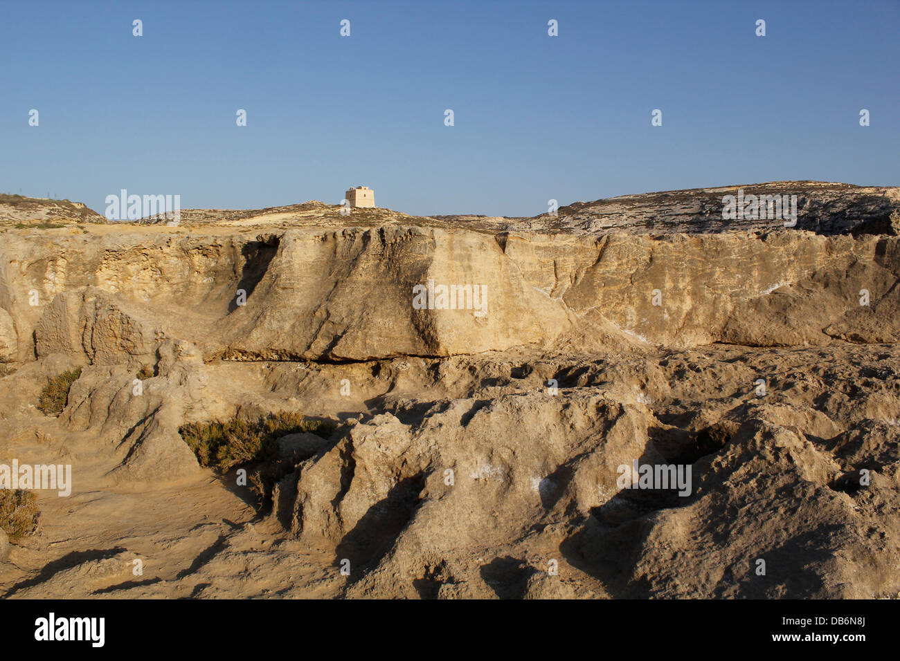 View of the Img Dwejra Tower sometimes known as Qawra Tower a small ...