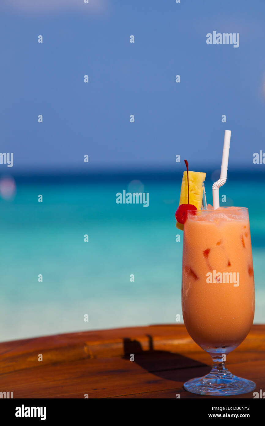 Exotic cocktail glass Stock Photo - Alamy