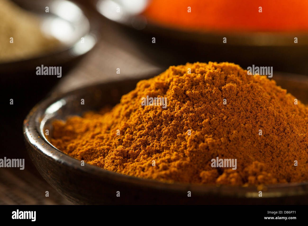 Organic Gourmet Hot Ground Spices used for Cooking Stock Photo - Alamy