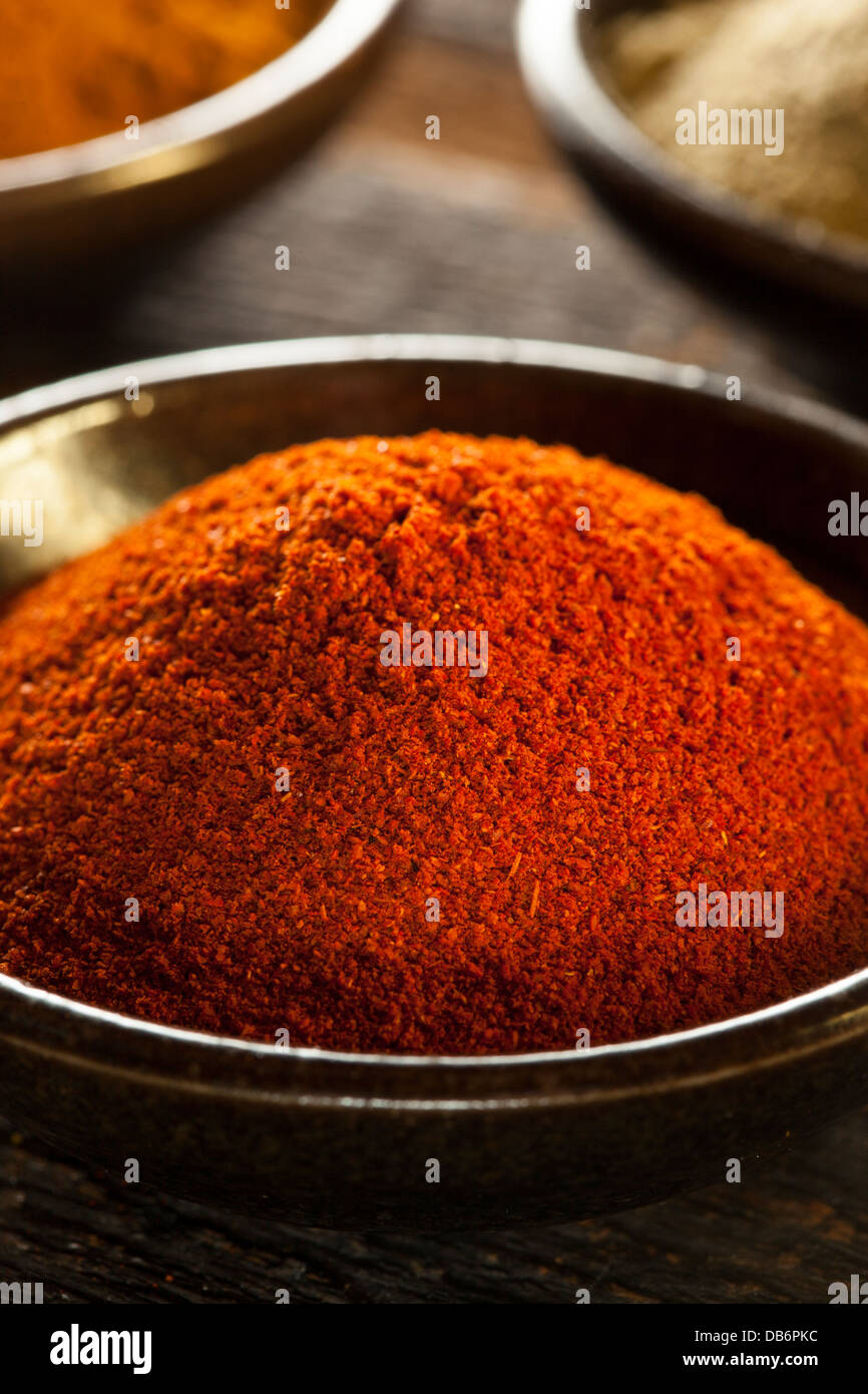 Organic Gourmet Hot Ground Spices used for Cooking Stock Photo - Alamy