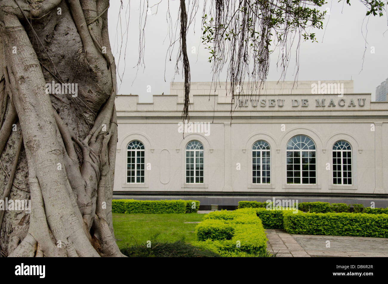 China, Macau. Historic Center of Macau, UNESCO. Museum of Macau (aka ...