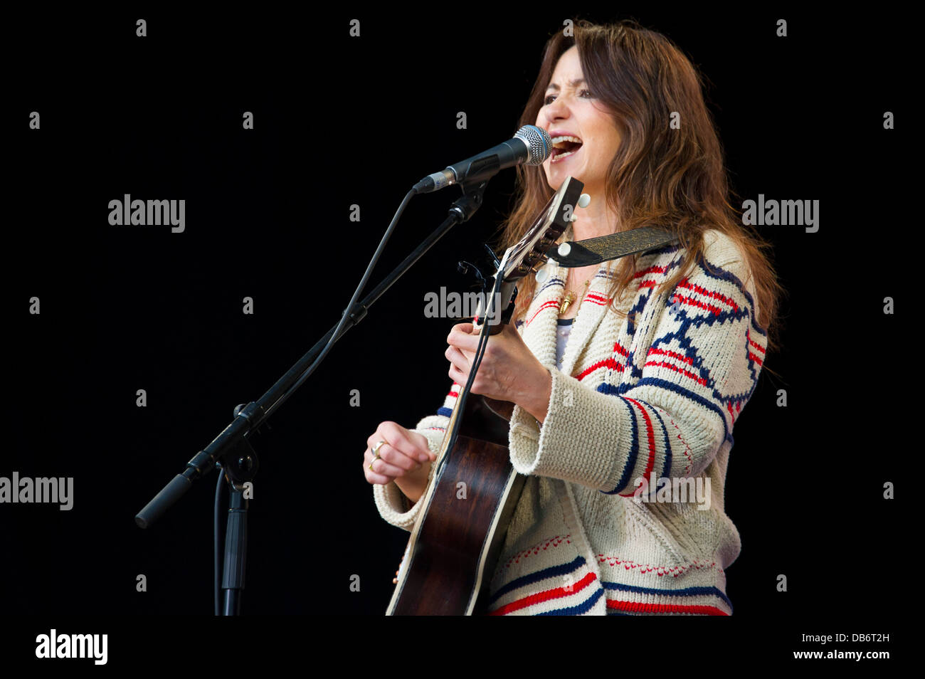 British singer, KT Tunstall performs at the Agit8 Project Live Concert ...