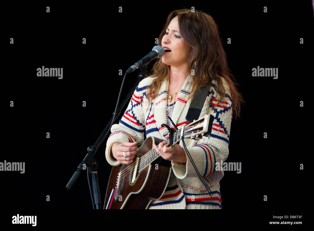 British singer, KT Tunstall performs at the Agit8 Project Live Concert ...
