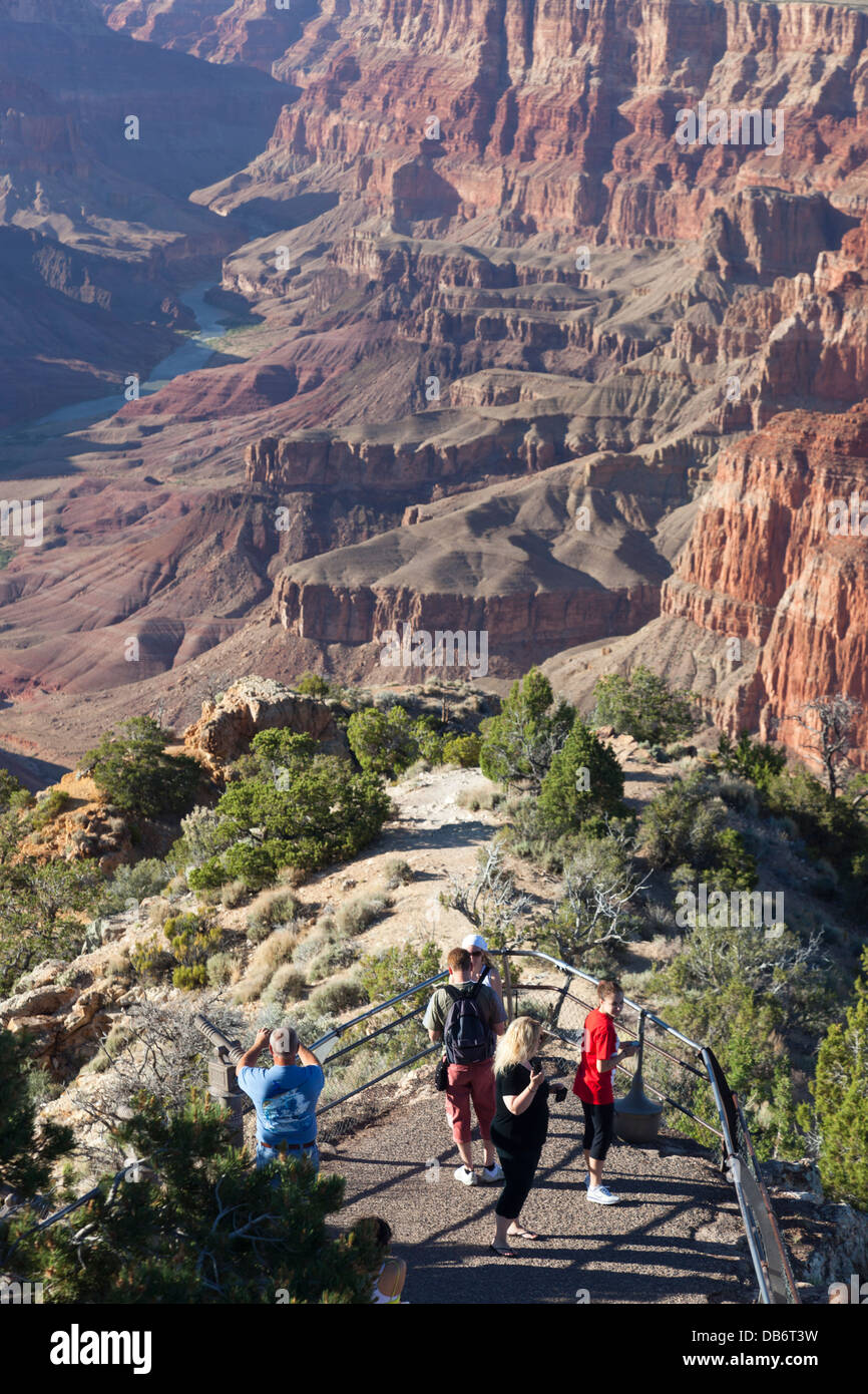 Desert View Lookout Point, South Rim, Grand Canyon National Park ...