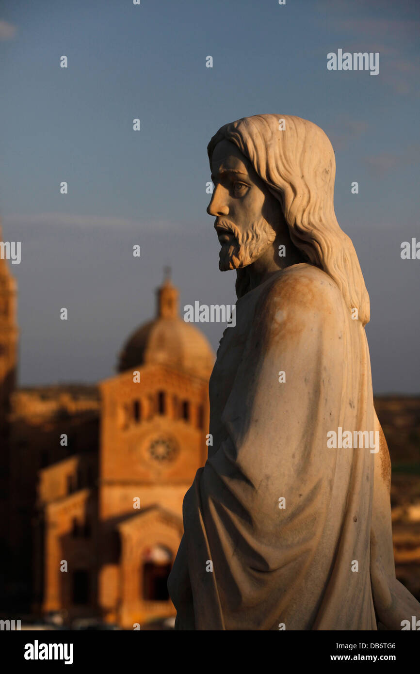 Malta gozo ta pinu statue hi-res stock photography and images - Alamy