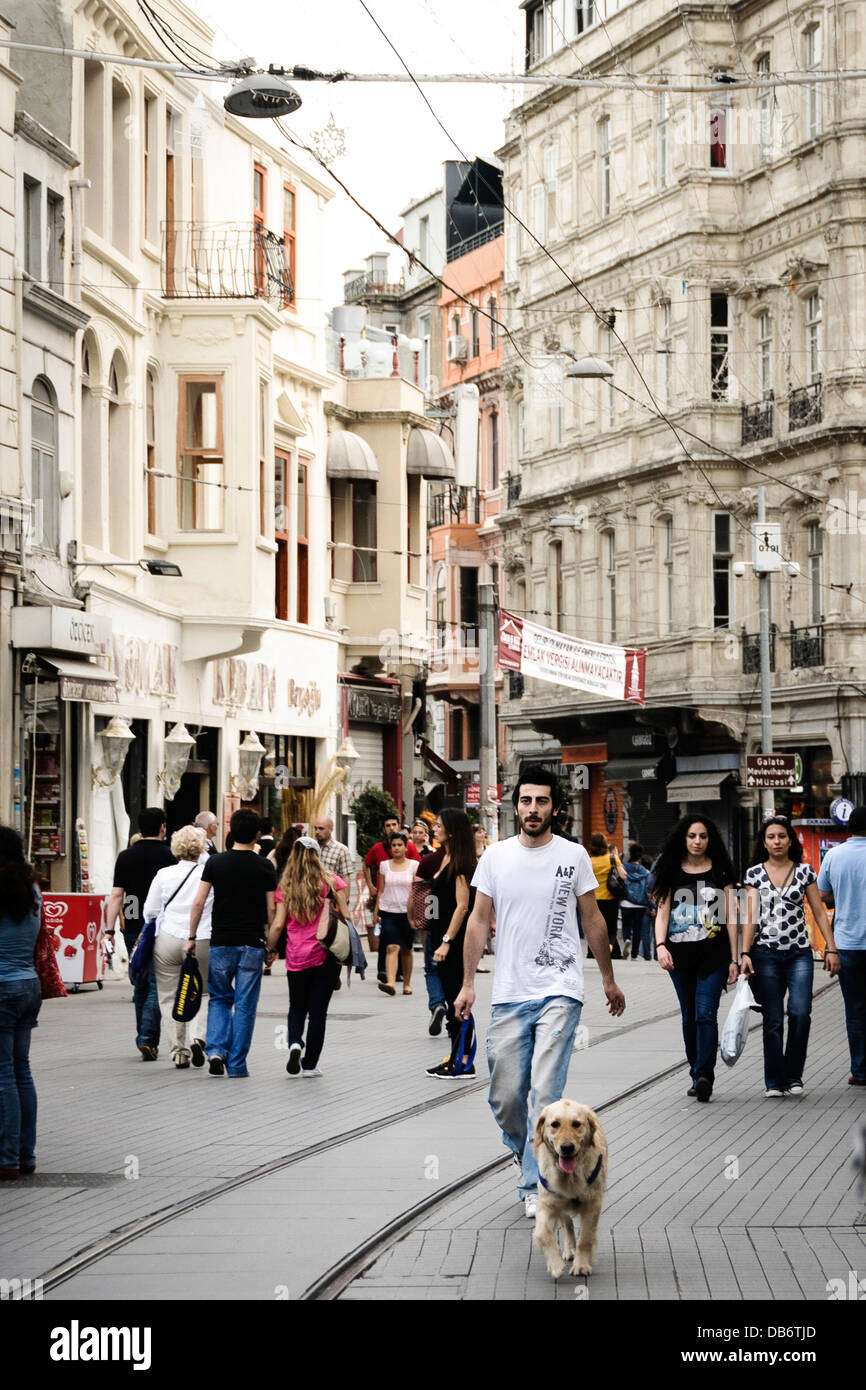 Istanbul Turkey Street Scene In High Resolution Stock Photography and ...
