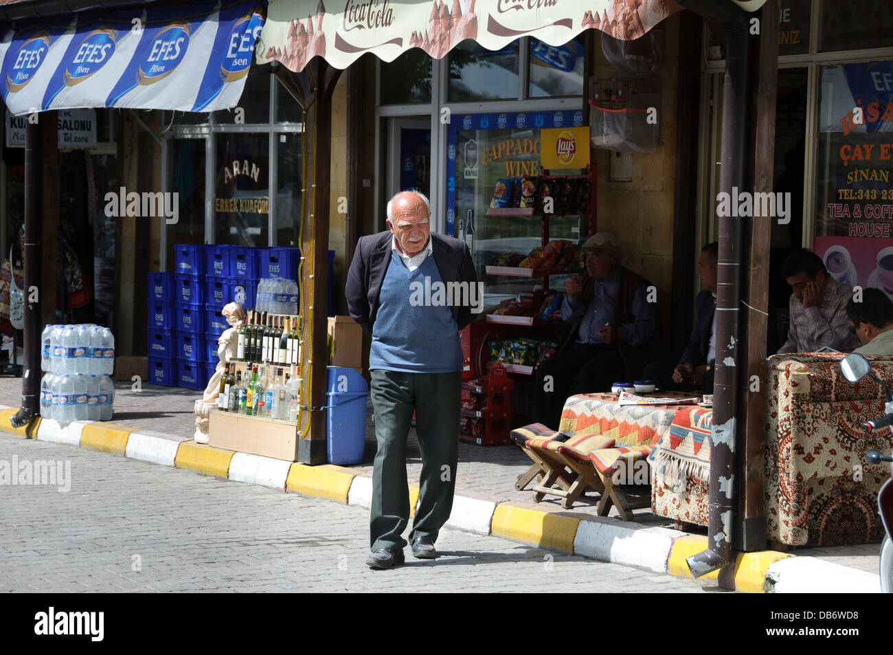 Cappadocia, Turkey. Man on the street Stock Photo - Alamy