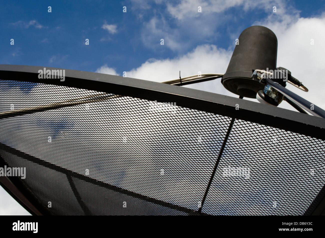 The Satellite Signal Wave Receiver Dish for Television 204 Stock Photo ...