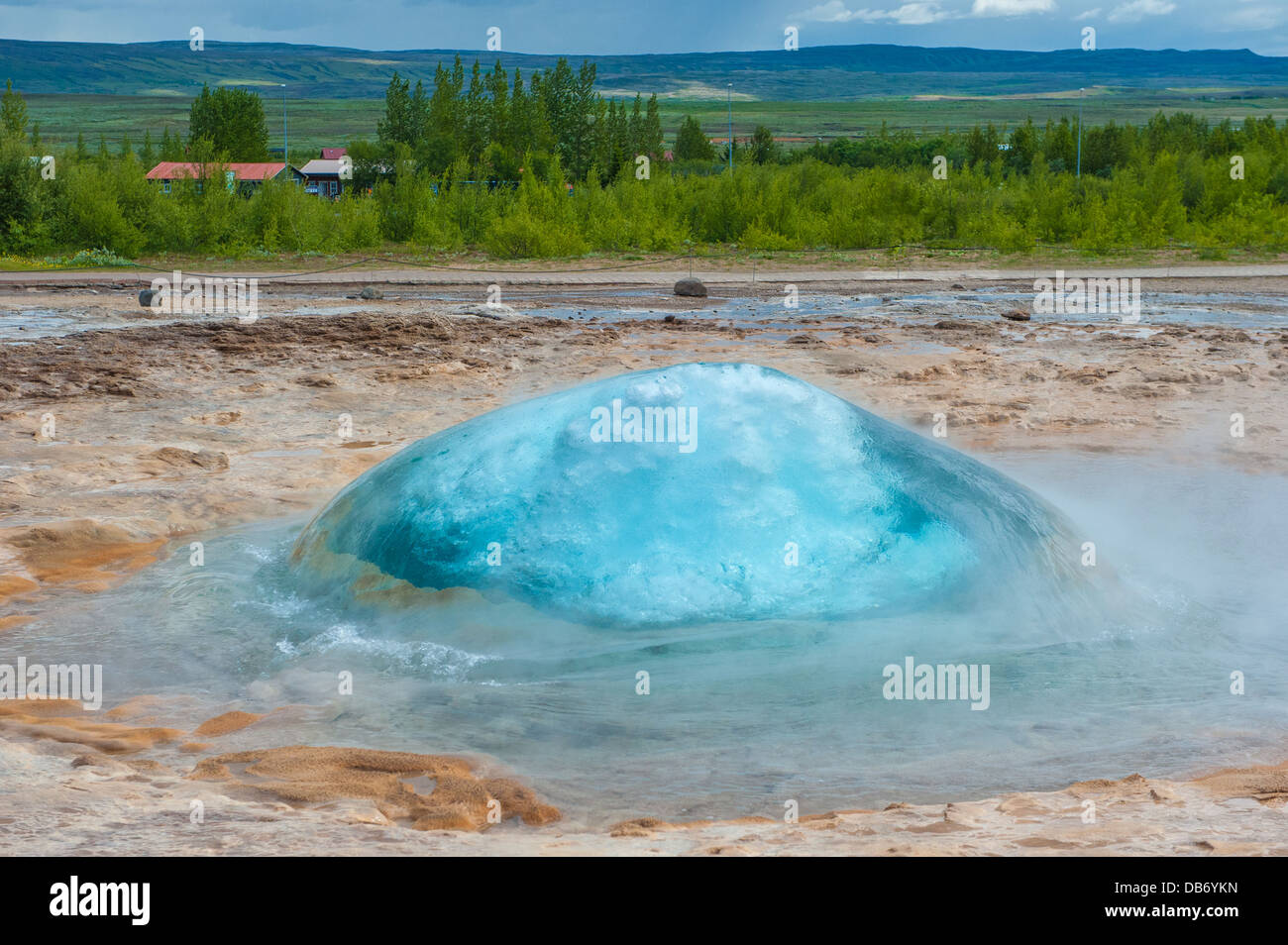 Strokkur geyser, Iceland Stock Photo - Alamy