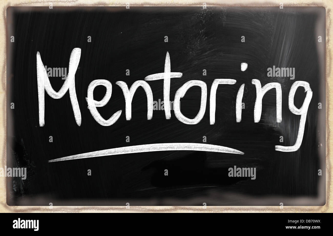 Teacher mentoring word cloud concept hi-res stock photography and images - Alamy