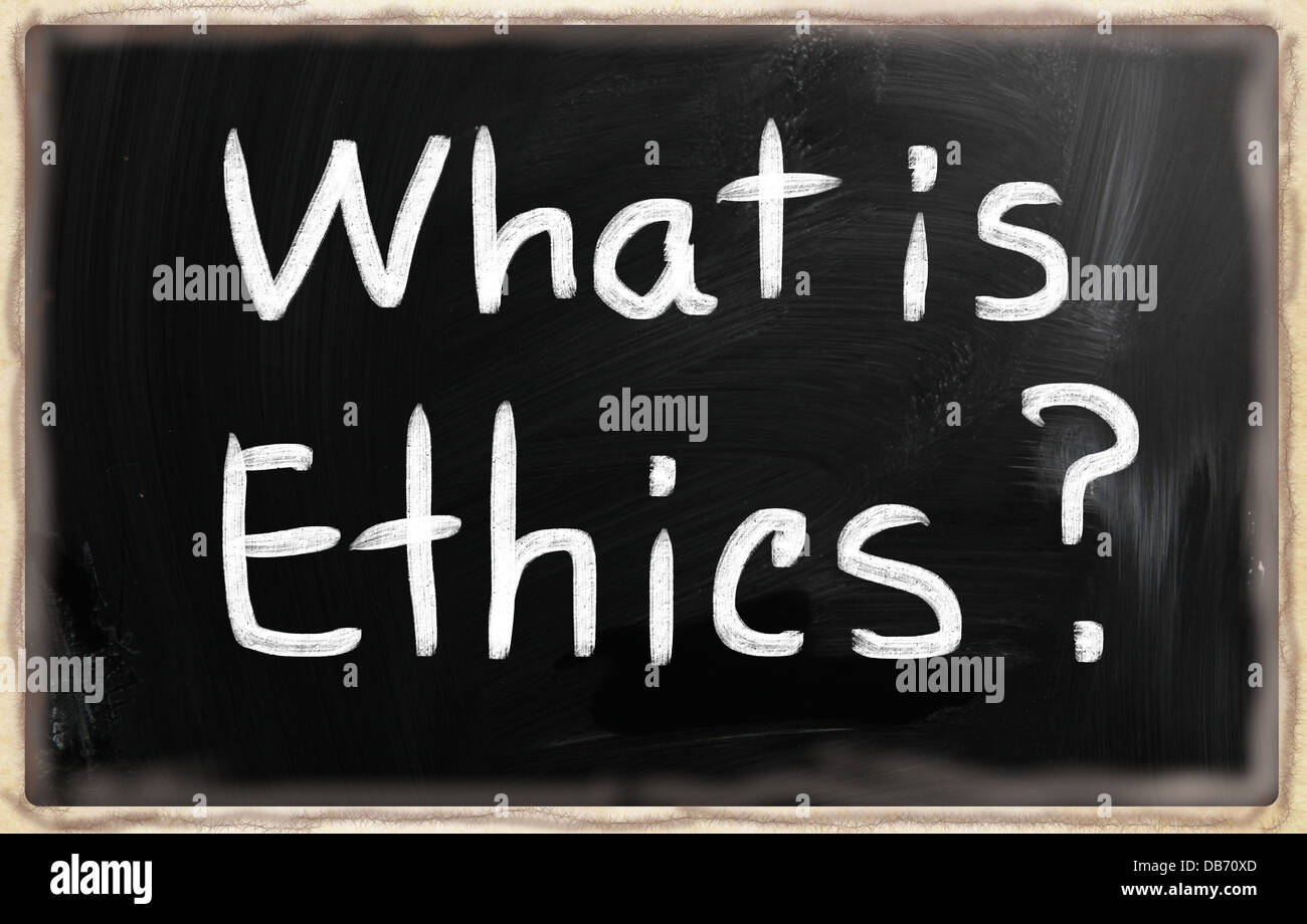 What is Ethics Stock Photo - Alamy