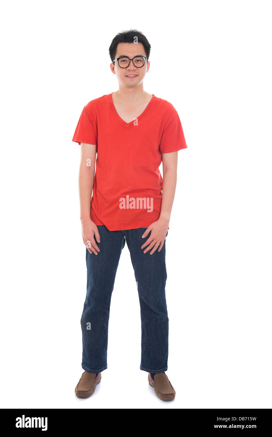 Attractive teen model posing in Cut Out Stock Images & Pictures - Alamy