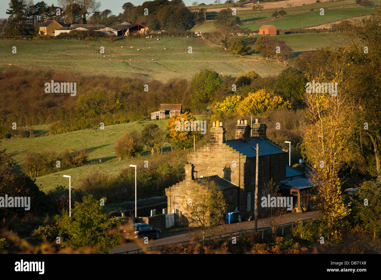 Lealholm Rail Station, North Yorkshire Stock Photo - Alamy