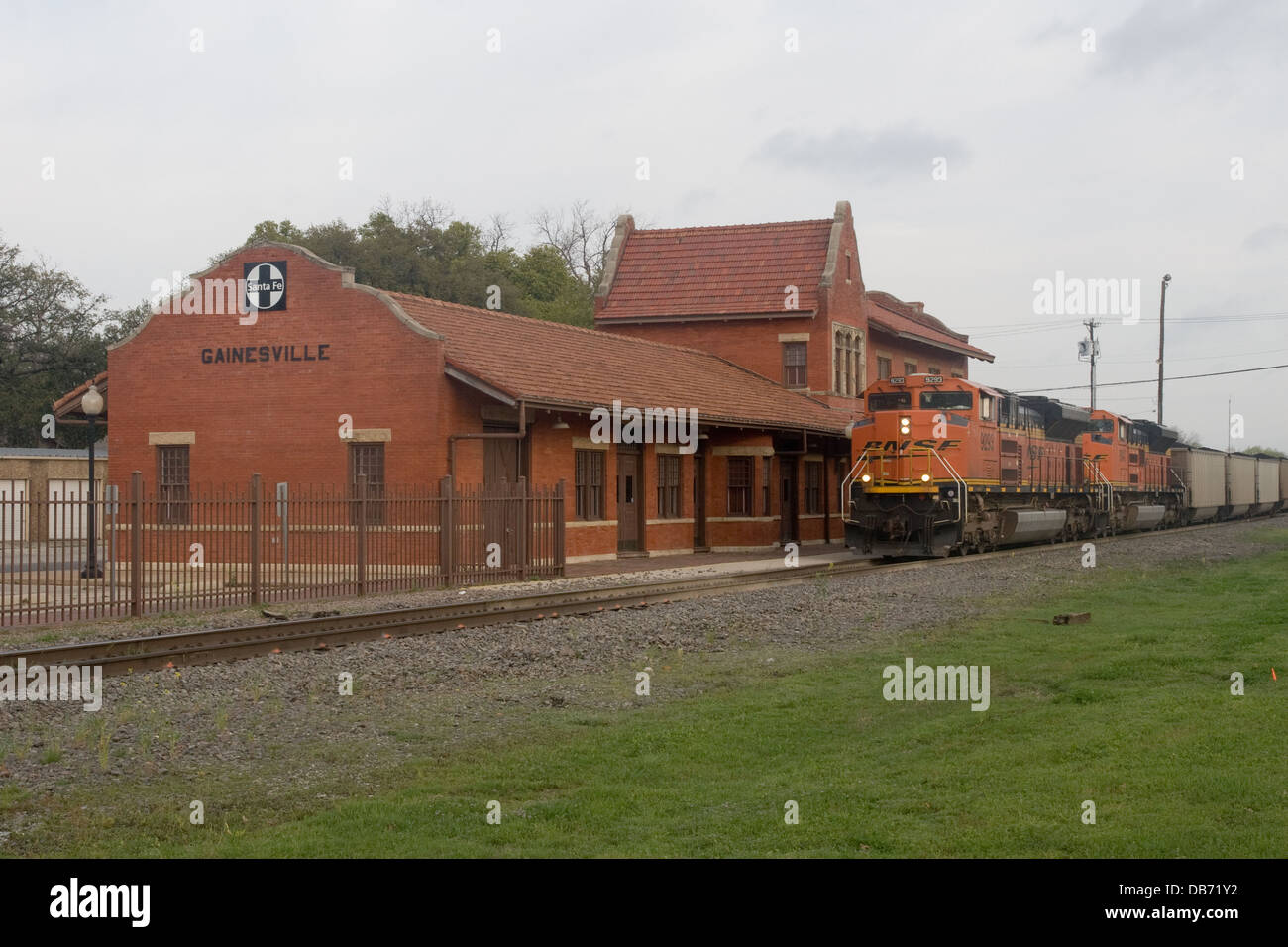 Texas train depot hi-res stock photography and images - Alamy