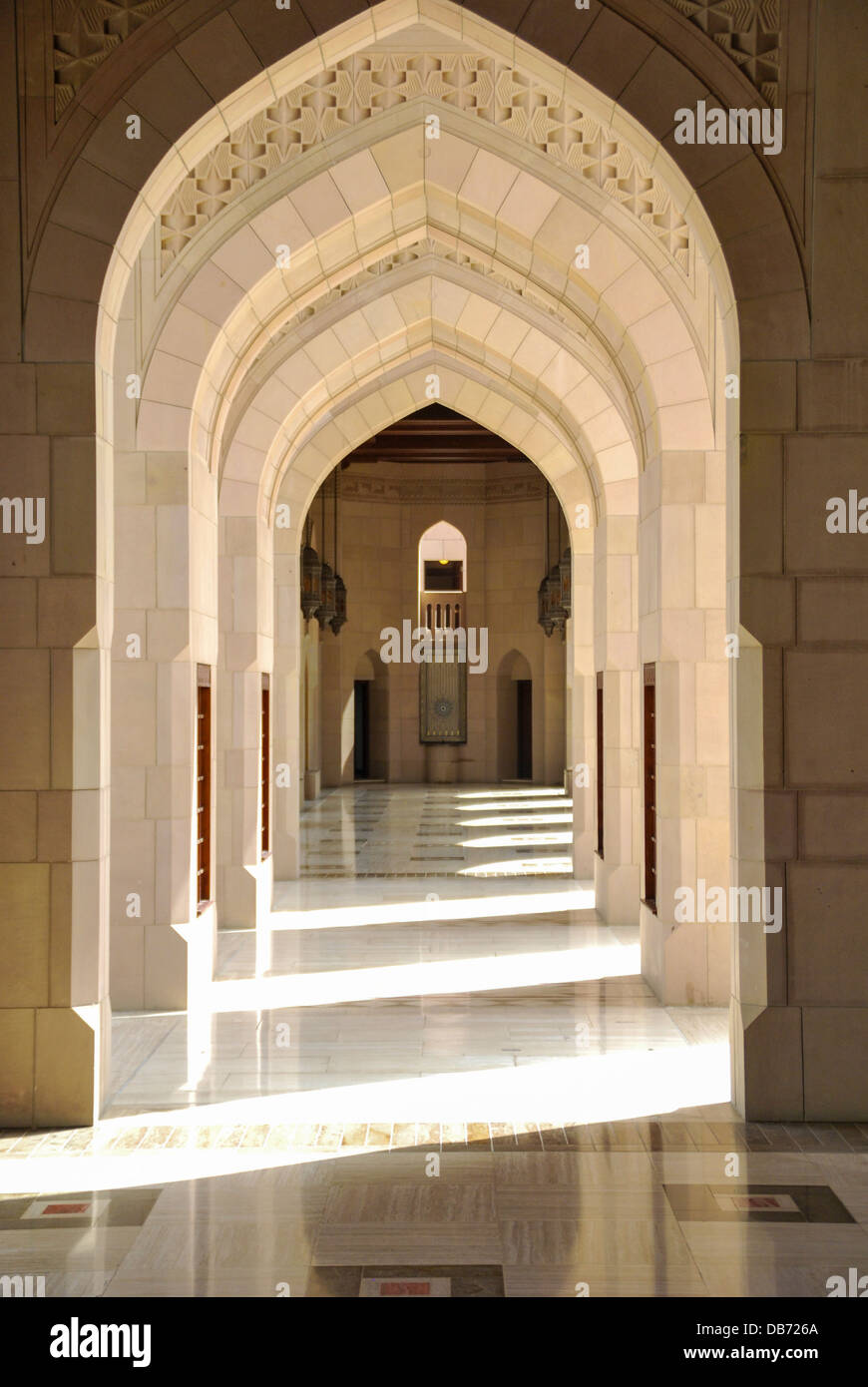 Cloisters in a mosque Stock Photo - Alamy