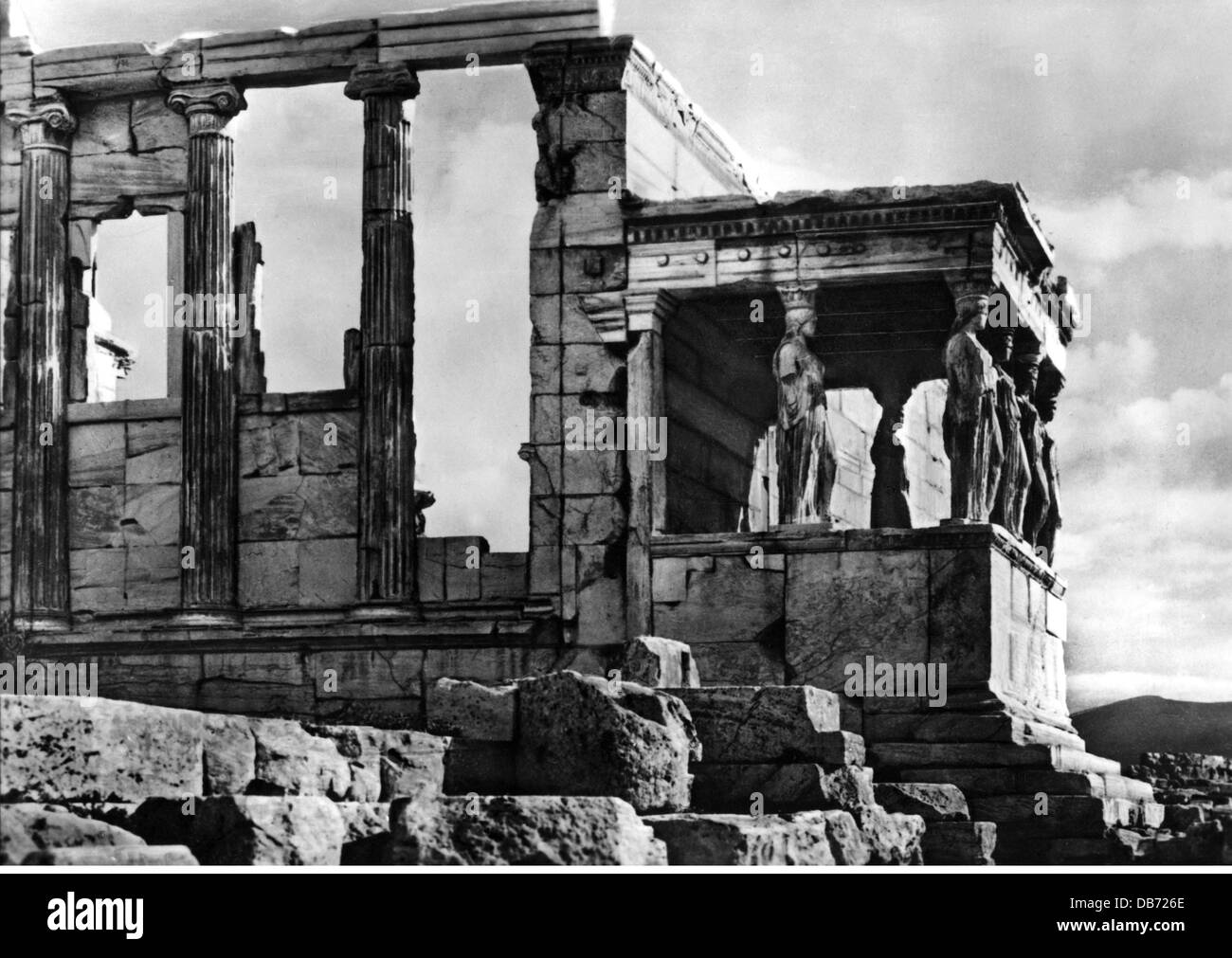 geography / travel, Greece, Athens, Acropolis, Erechtheum, built ...