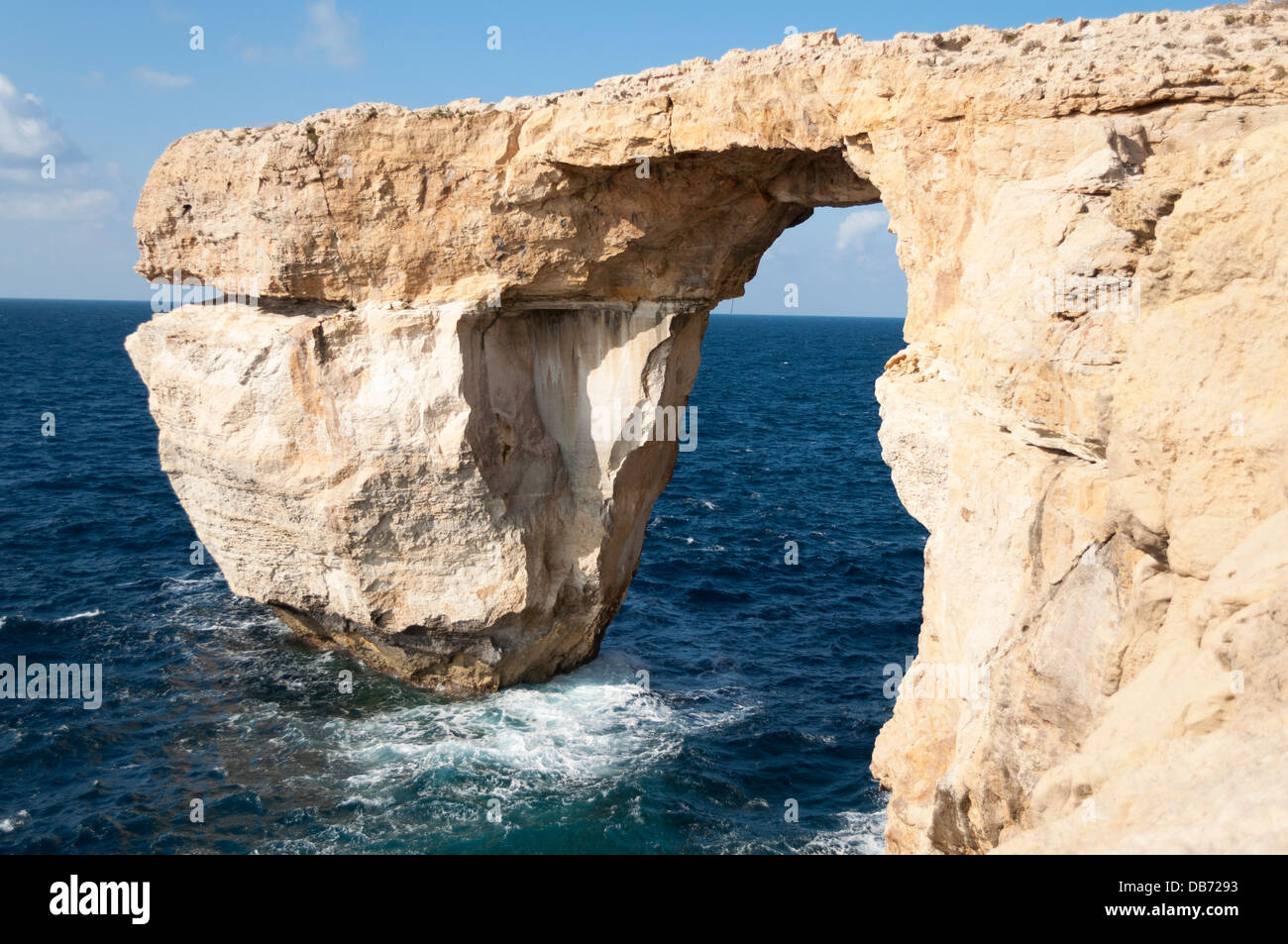 Azure Window, Dwejra Stock Photo - Alamy