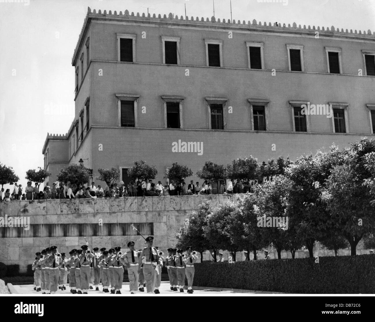 Greece athens 1950s hi-res stock photography and images - Alamy