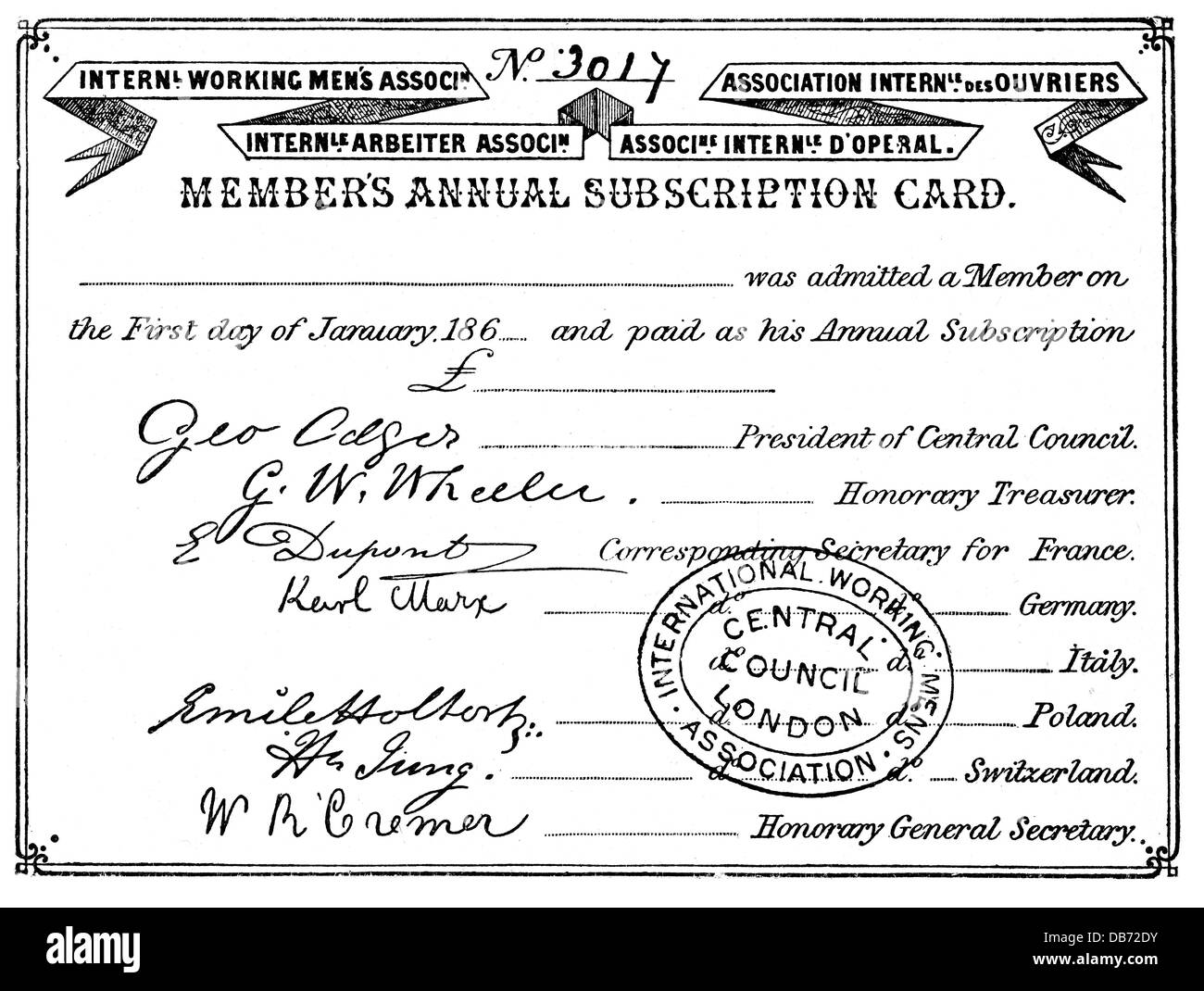 International workingmens association iwa hi-res stock photography and ...