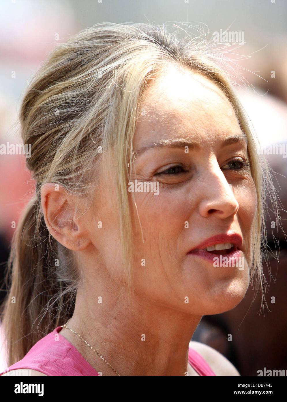 Sharon Stone Singer Jane Morgan receives a star on the Hollywood Walk ...