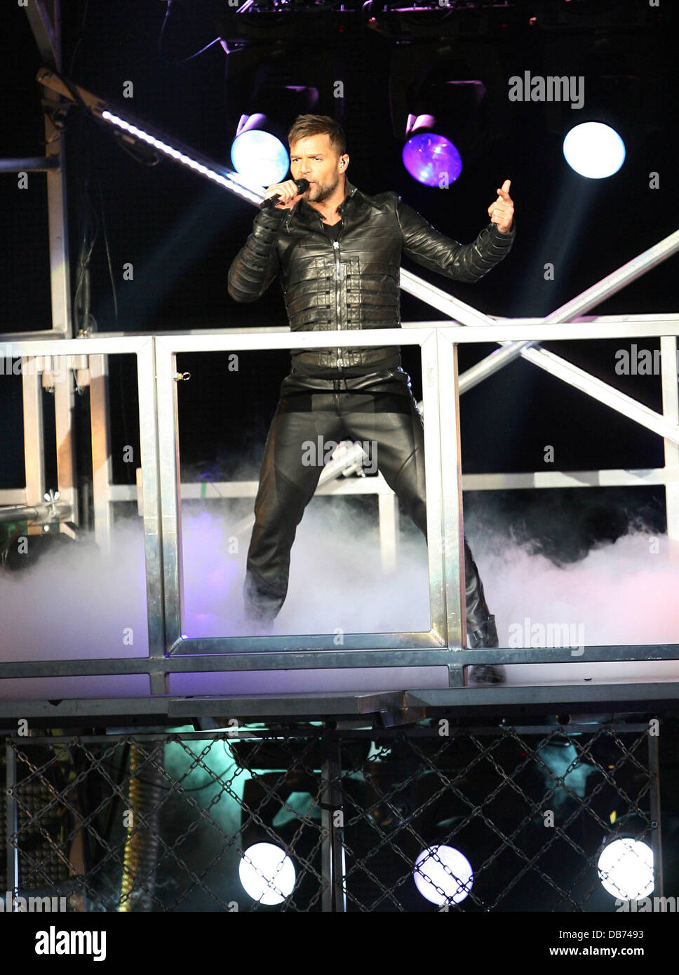 Ricky Martin Ricky Martin's "Musica + Alma + Sexo" Tour - Los Angeles ...