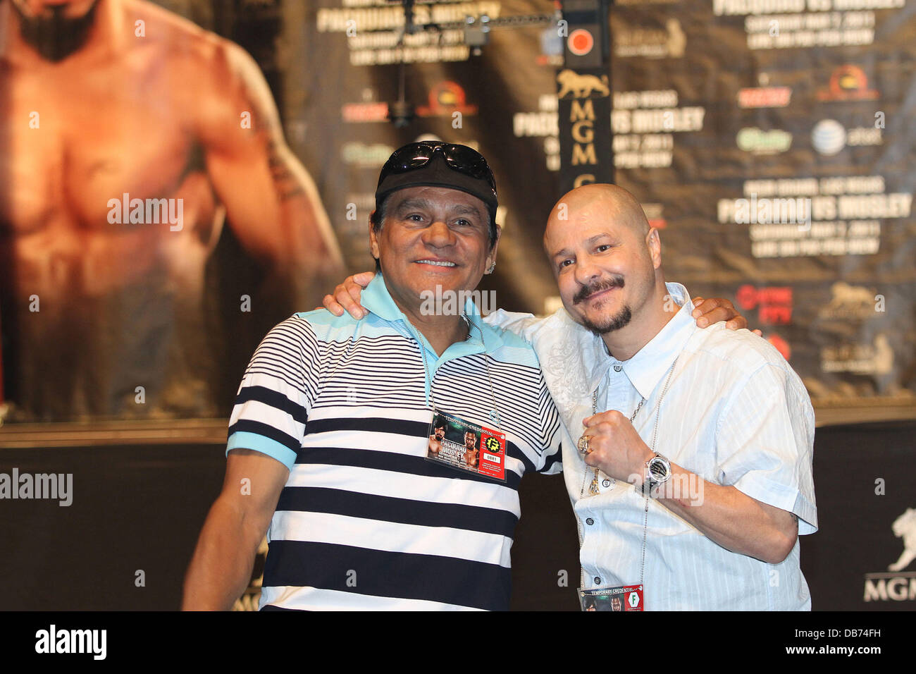 Former Champions Roberto Duran and Johnny Tapia Manny Pacquiao and ...