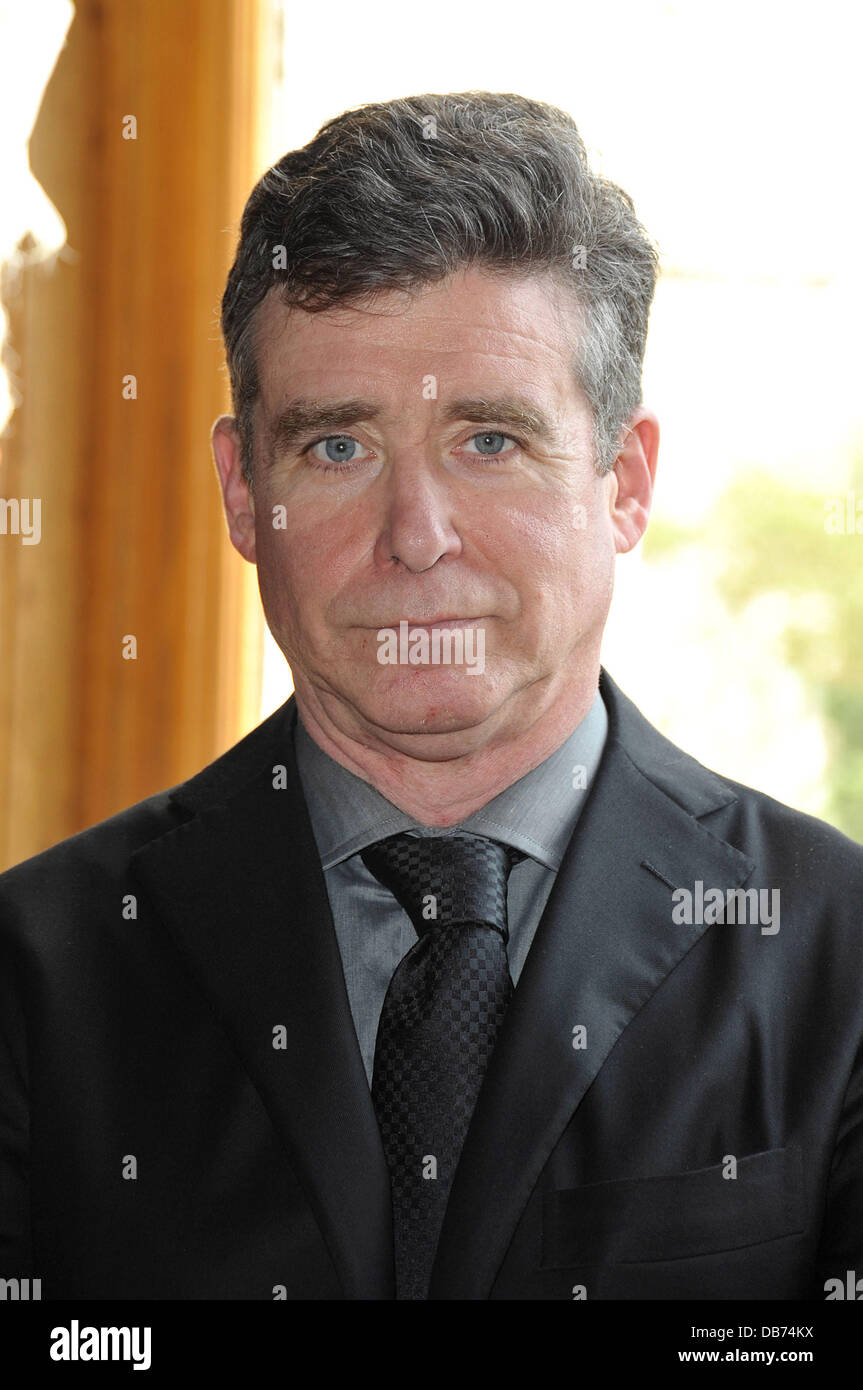 US novelist Jay McInerney poses after being awarded the Vermeil medal ...