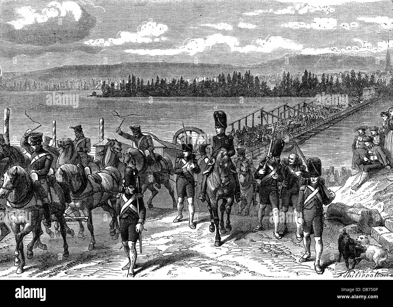 French artillery napoleonic wars Black and White Stock Photos & Images ...